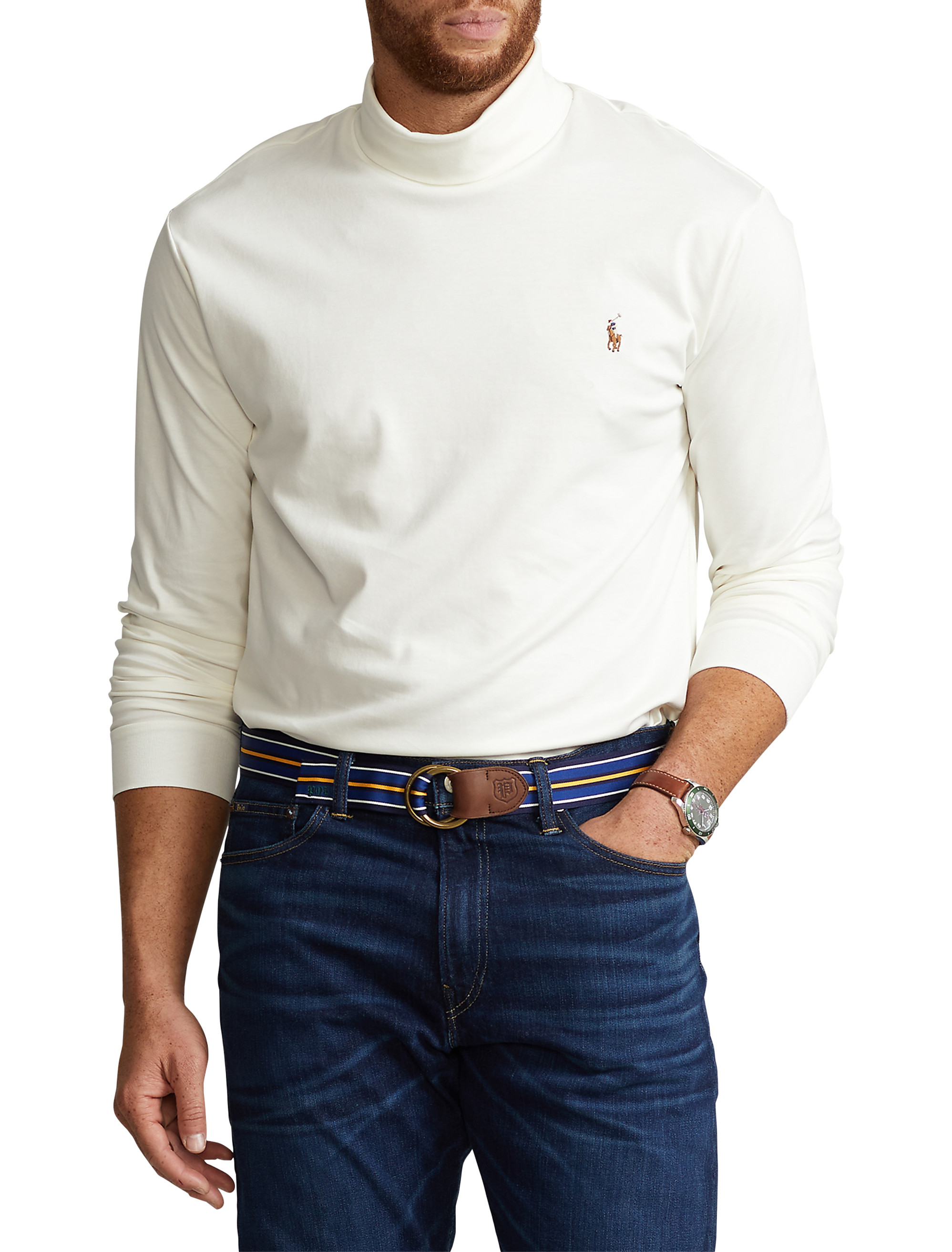 Big + Tall | Polo Ralph Lauren Soft Turtleneck | DXL