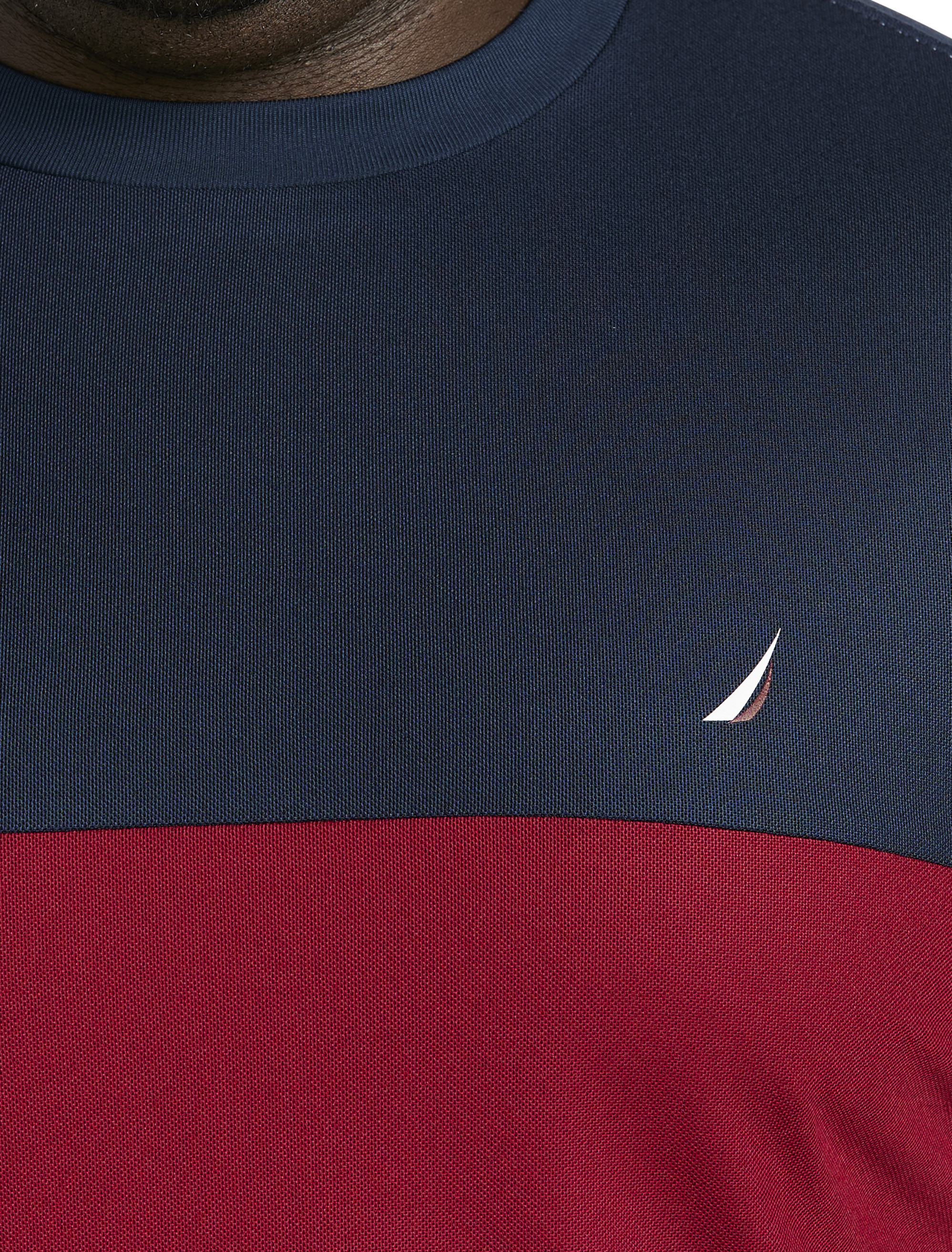Big + Tall | Nautica Navtech Colorblock Long-Sleeve Tee | DXL