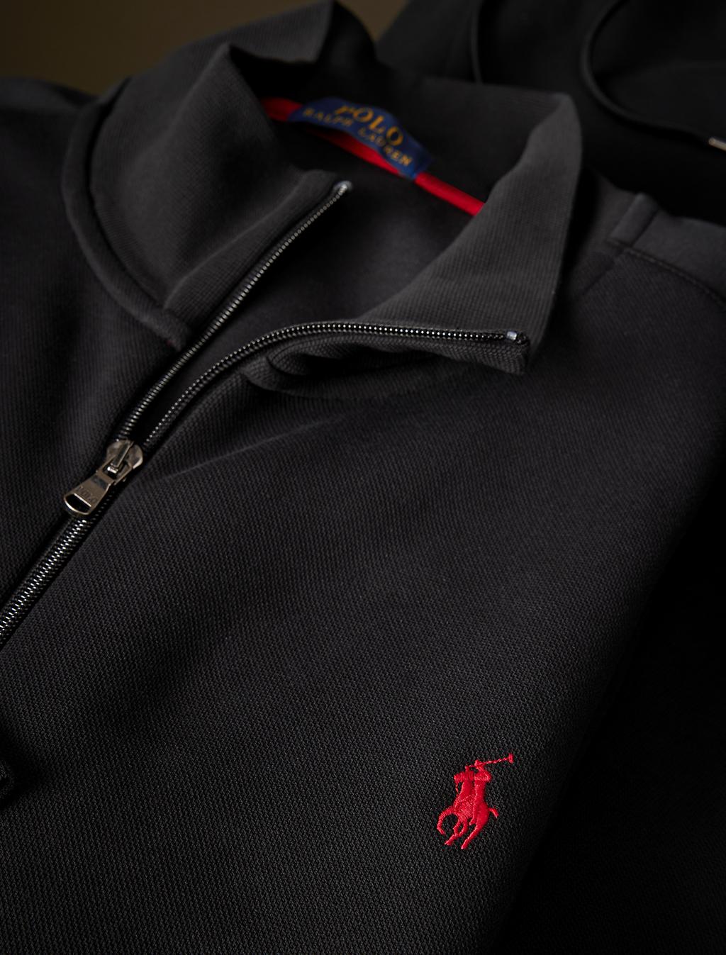 Big + Tall | Polo Ralph Lauren Double-Knit Mesh Track Jacket Big + Tall | Polo Ralph Lauren Double-Knit Mesh Track Jacket