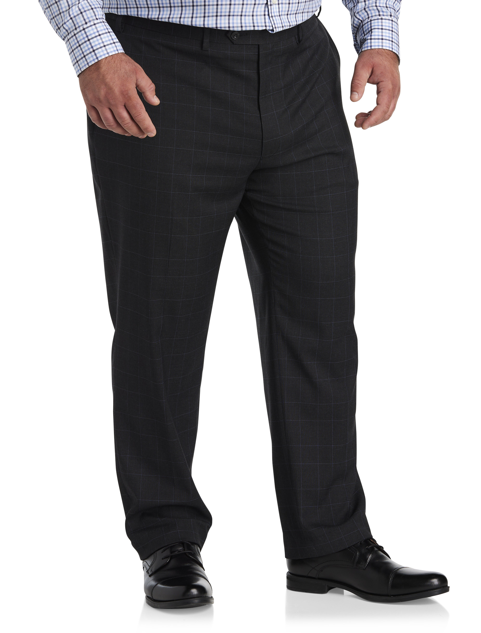 Big + Tall | Michael Kors Windowpane Suit Pants | DXL
