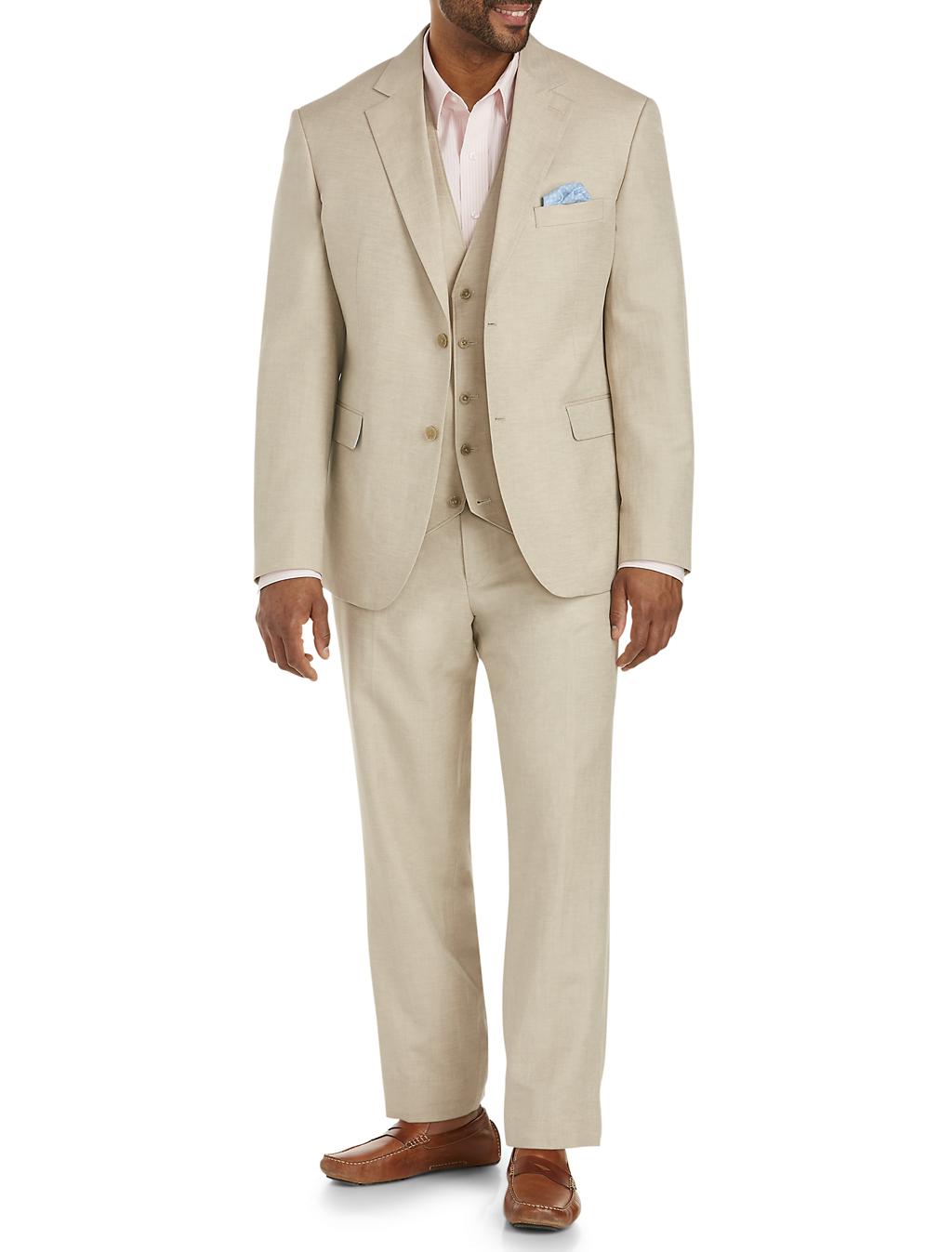 Big + Tall | Oak Hill Jacket-Relaxer Linen-Blend Suit Jacket Big + Tall | Oak Hill Jacket-Relaxer Linen-Blend Suit Jacket