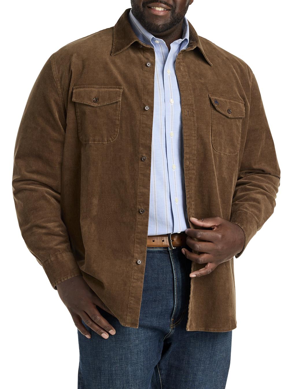 Big + Tall | Brooks Brothers Corduroy Shirt Jacket | DXL Big + Tall | Brooks Brothers Corduroy Shirt Jacket | DXL