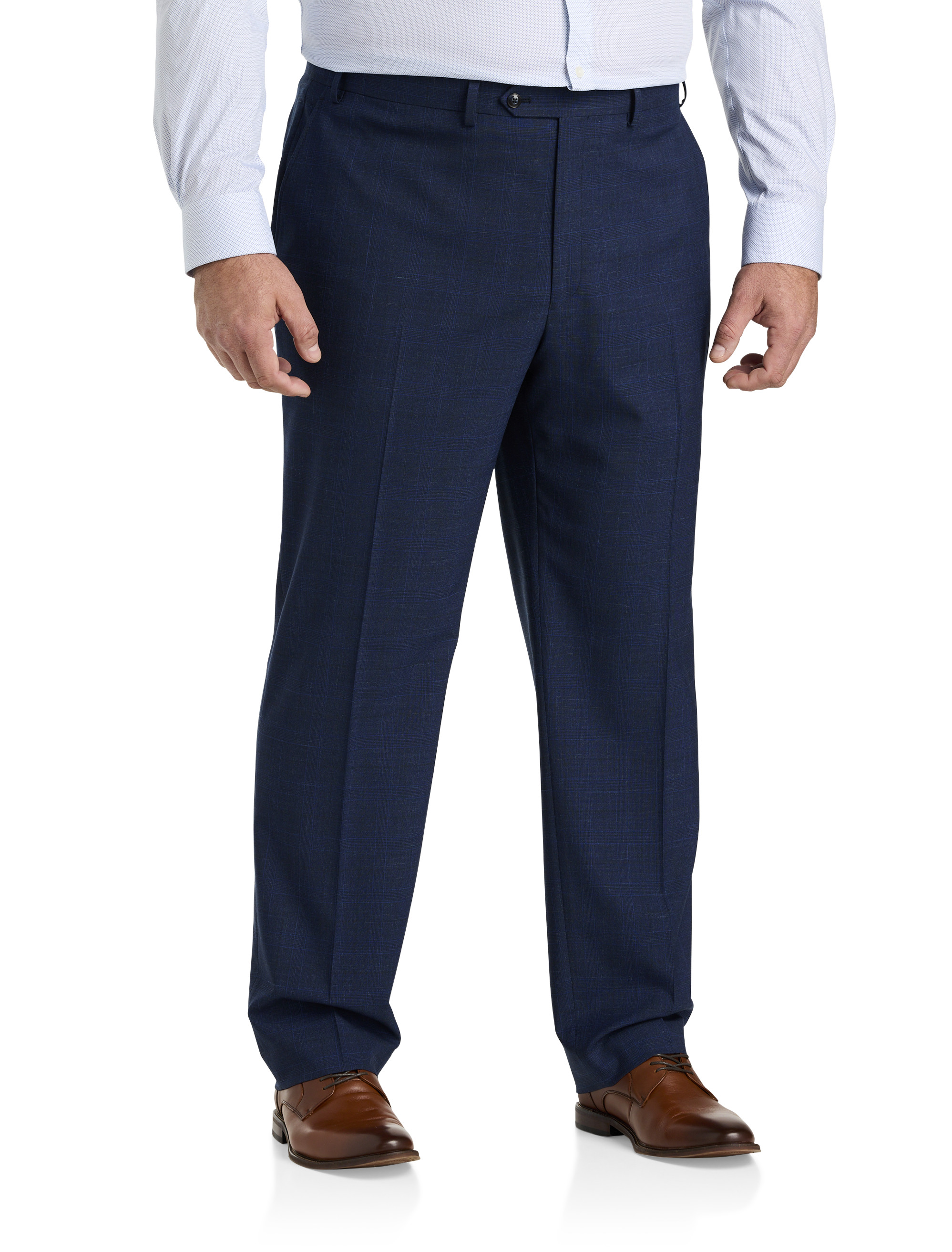 Big + Tall | Michael Kors Windowpane Suit Pants | DXL