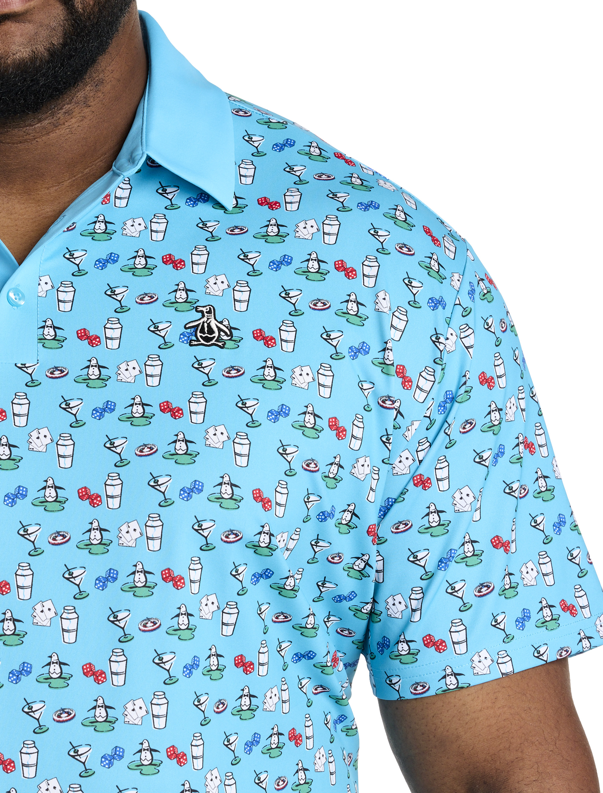 Big + Tall | Original Penguin The Party Player Polo Shirt | DXL