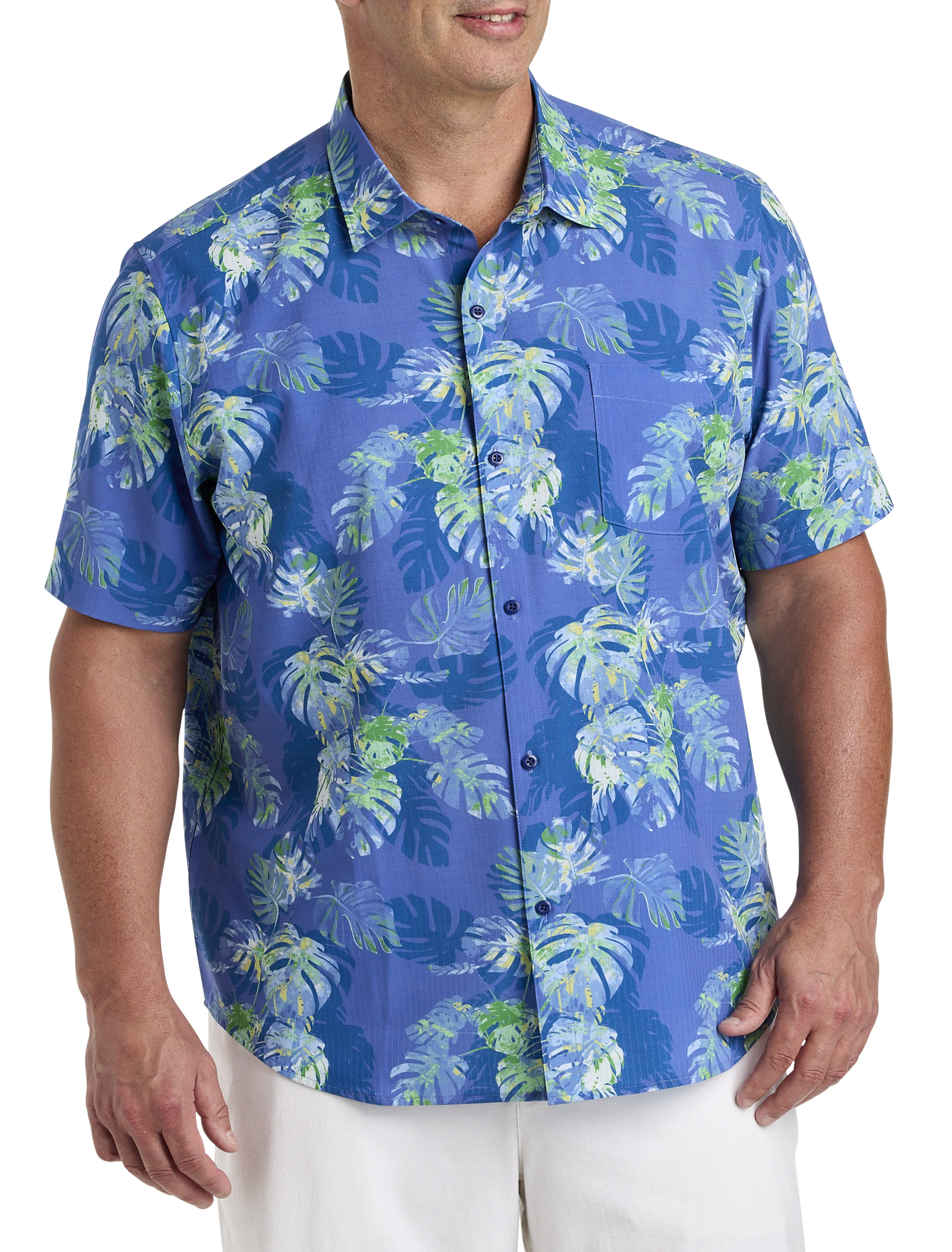 Big + Tall | Tommy Bahama Coast Marina Fronds Sport Shirt | DXL