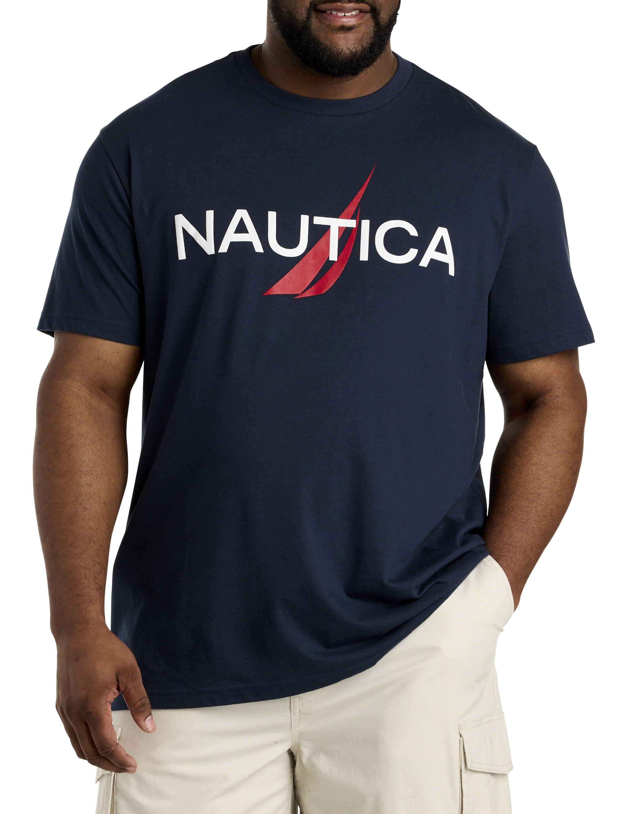 Big + Tall | Nautica Anchor Graphic Tee | DXL