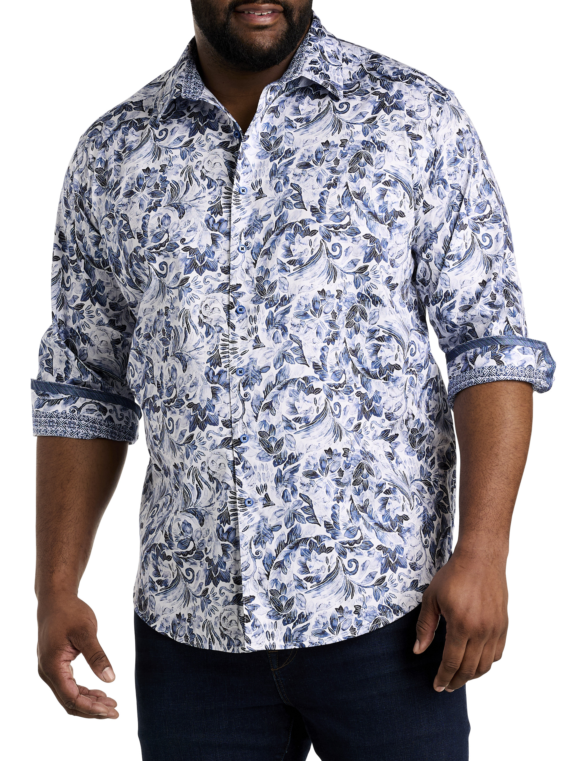 Big + Tall | Robert Graham Santa Cruz Sport Shirt | DXL