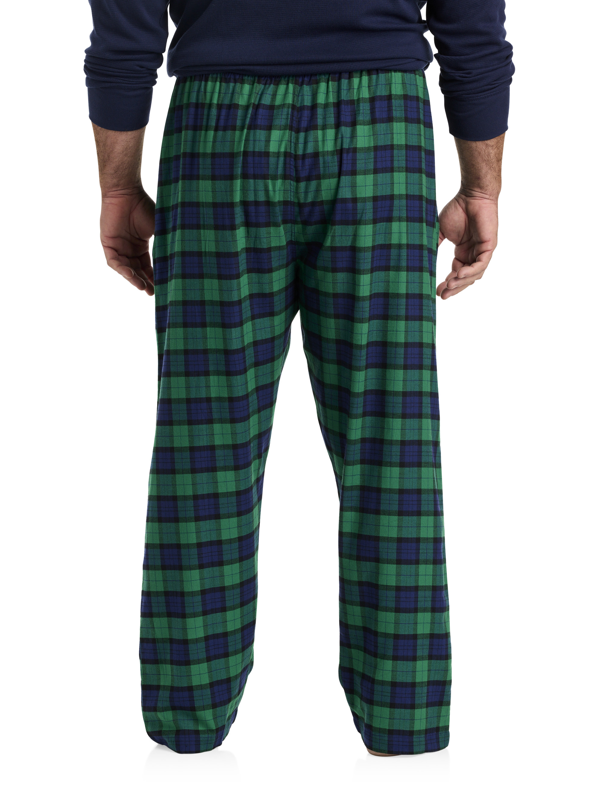 Big + Tall | Polo Ralph Lauren Gilbert Plaid Flannel Lounge Pants | DXL