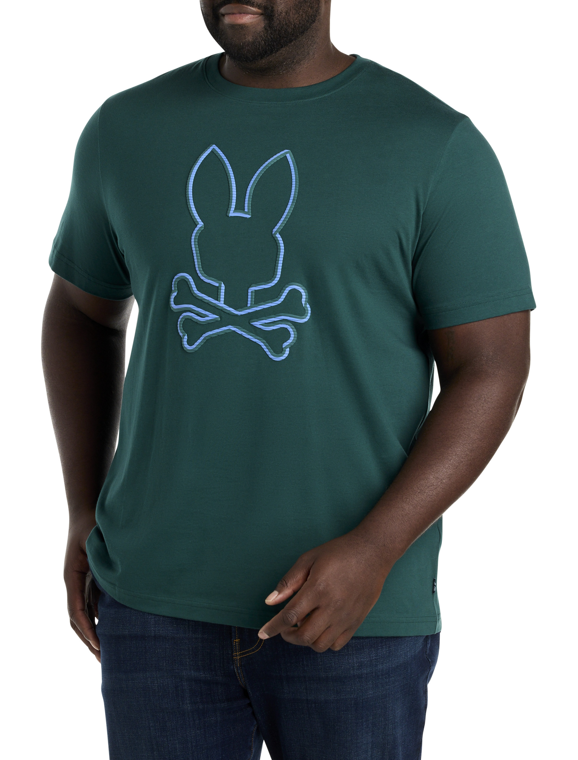 Big + Tall | Psycho Bunny Hamilton Graphic Tee | DXL