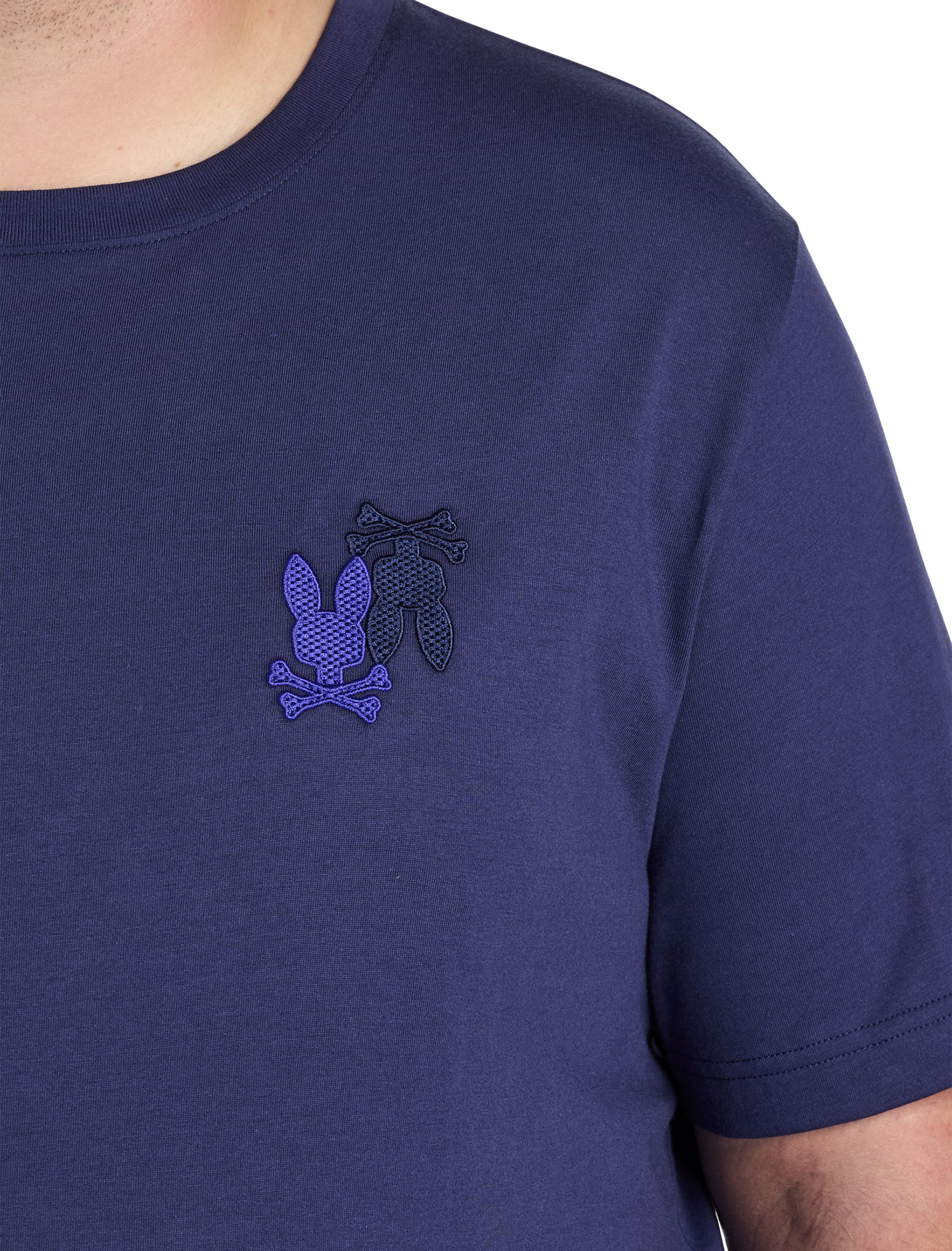 Big + Tall | Psycho Bunny Pierce Embroidered Graphic Tee | DXL