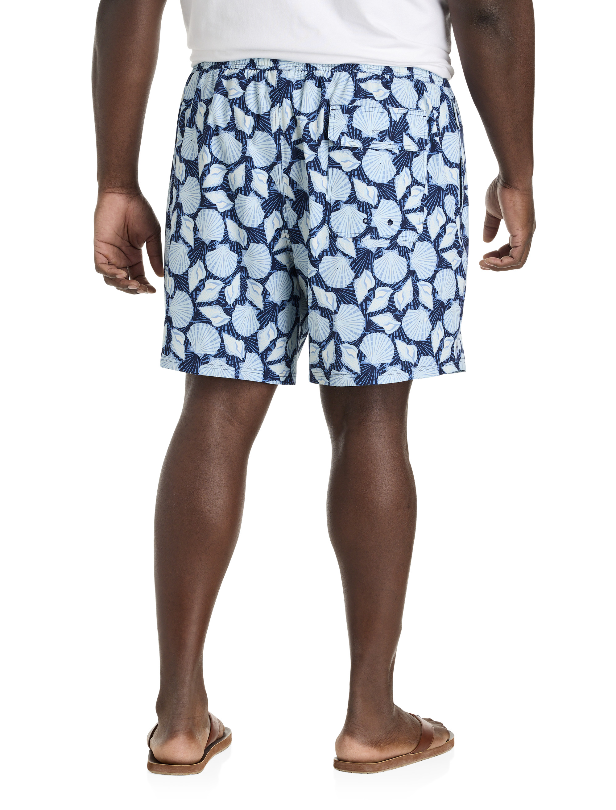 Big + Tall | Vineyard Vines Seashell Chappy Swim Trunks | DXL