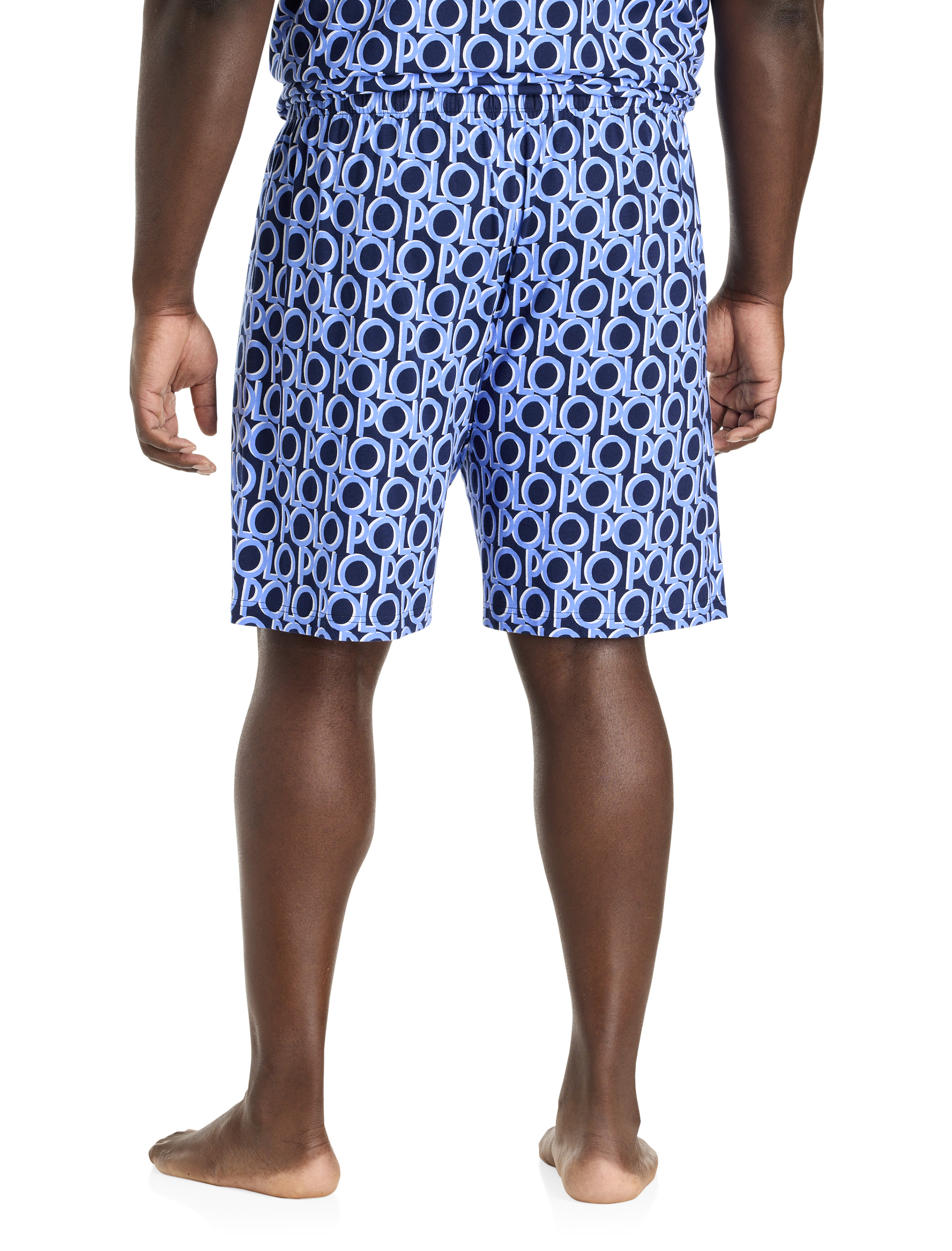 Big + Tall | Polo Ralph Lauren Bold Print Lounge Shorts | DXL