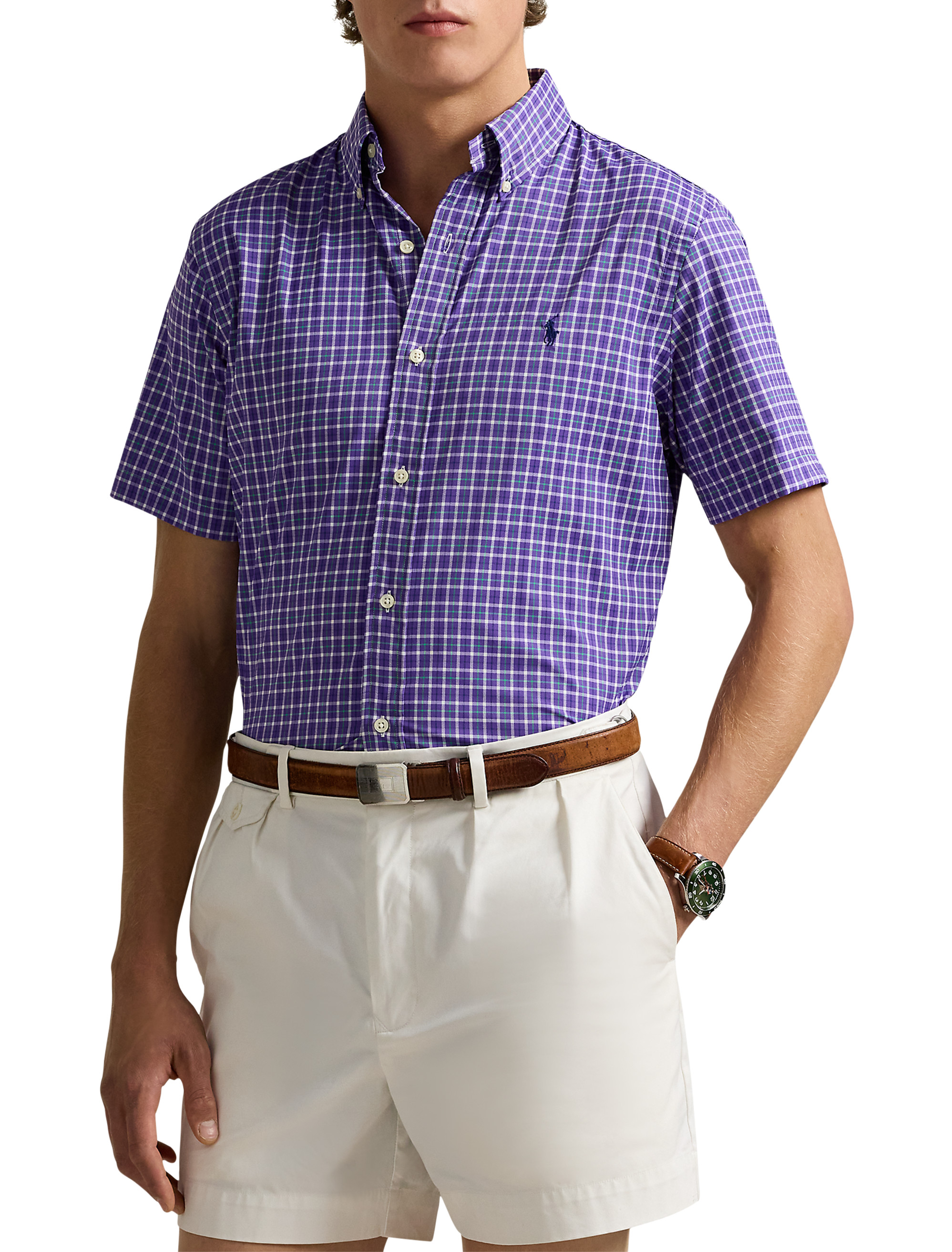 Big + Tall | Polo Ralph Lauren Performance Twill Sport Shirt | DXL