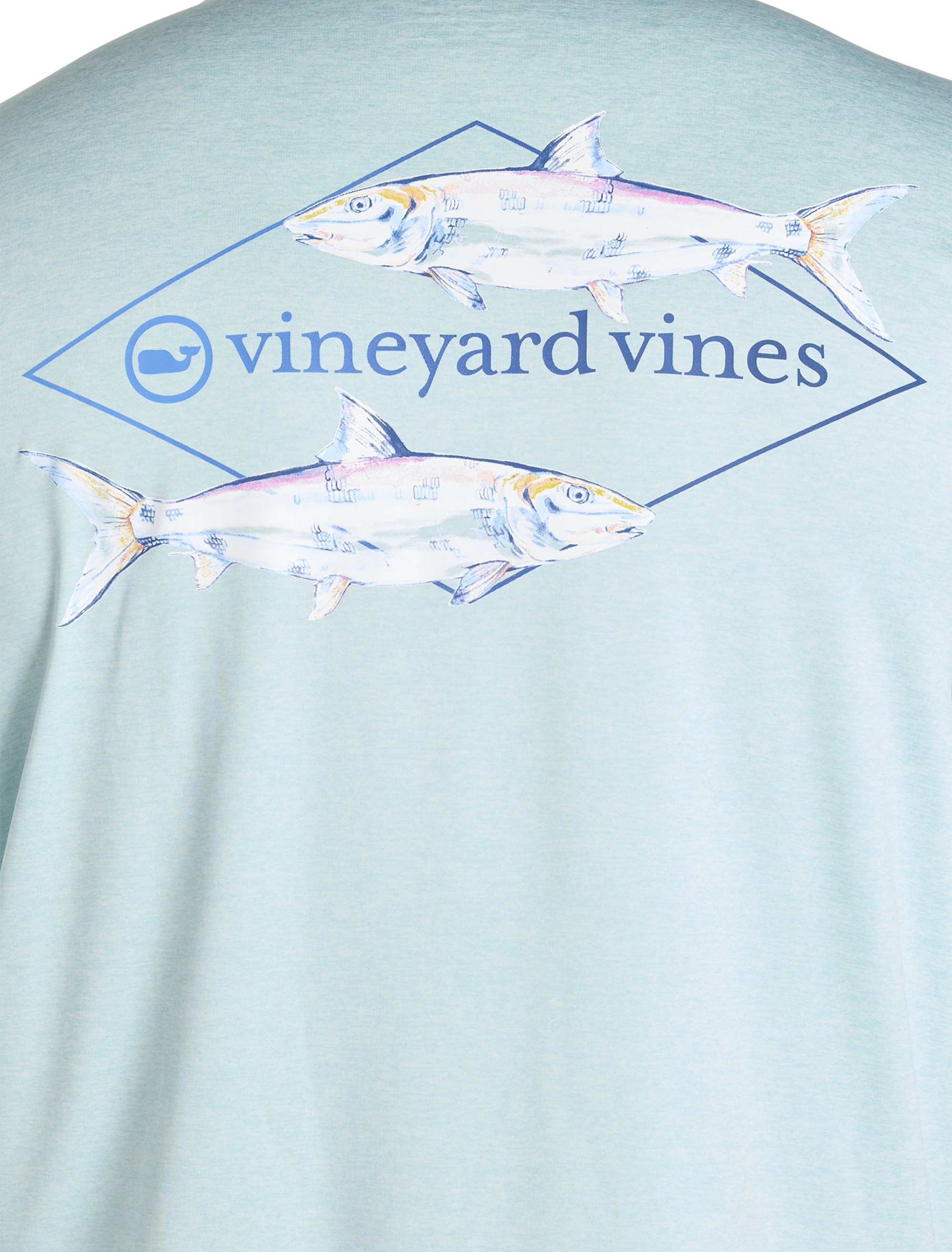 Big + Tall | Vineyard Vines Painted Bonefish Long-Sleeve Performance T ...