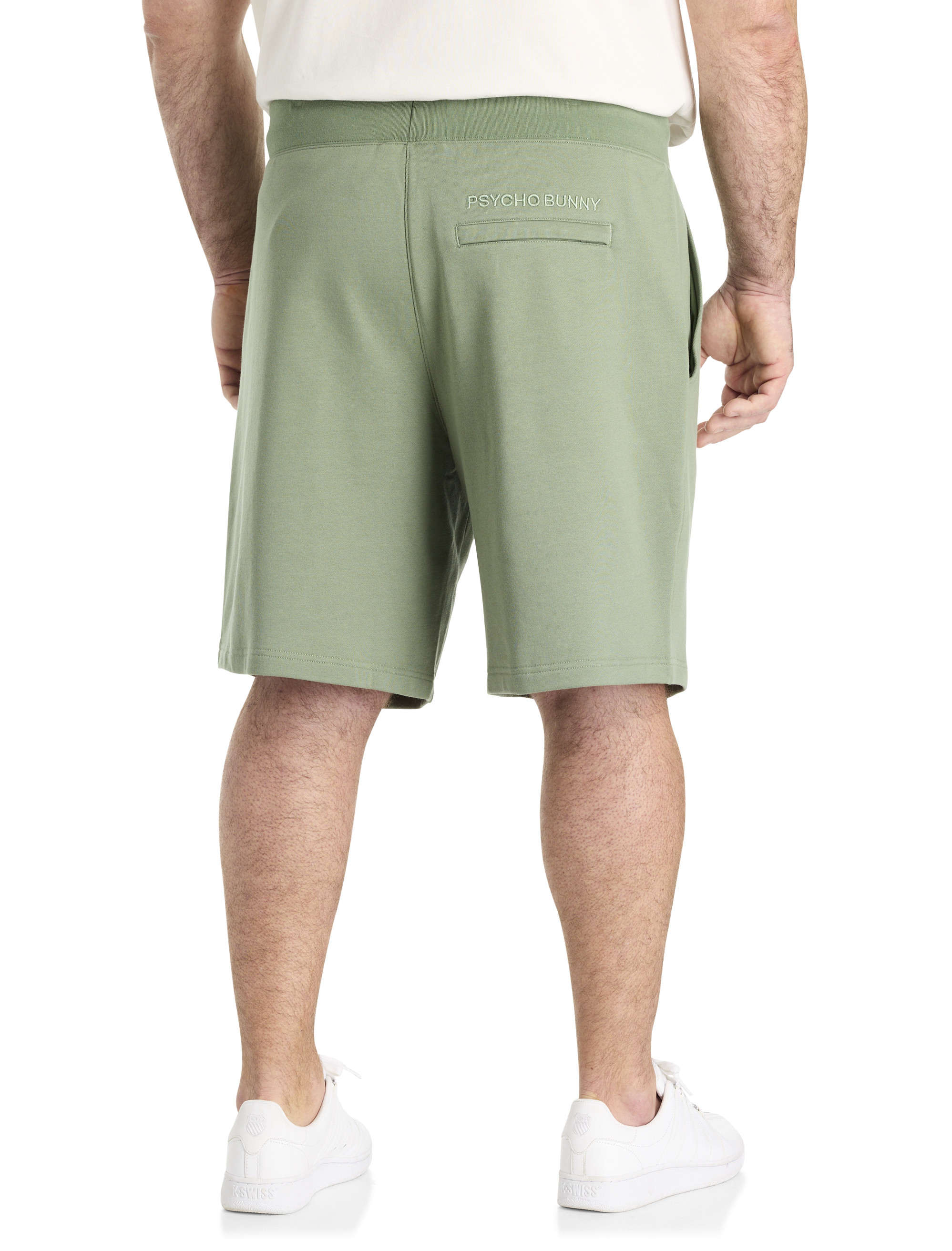 Big + Tall | Psycho Bunny Baxter Embroidered French Terry Shorts | DXL