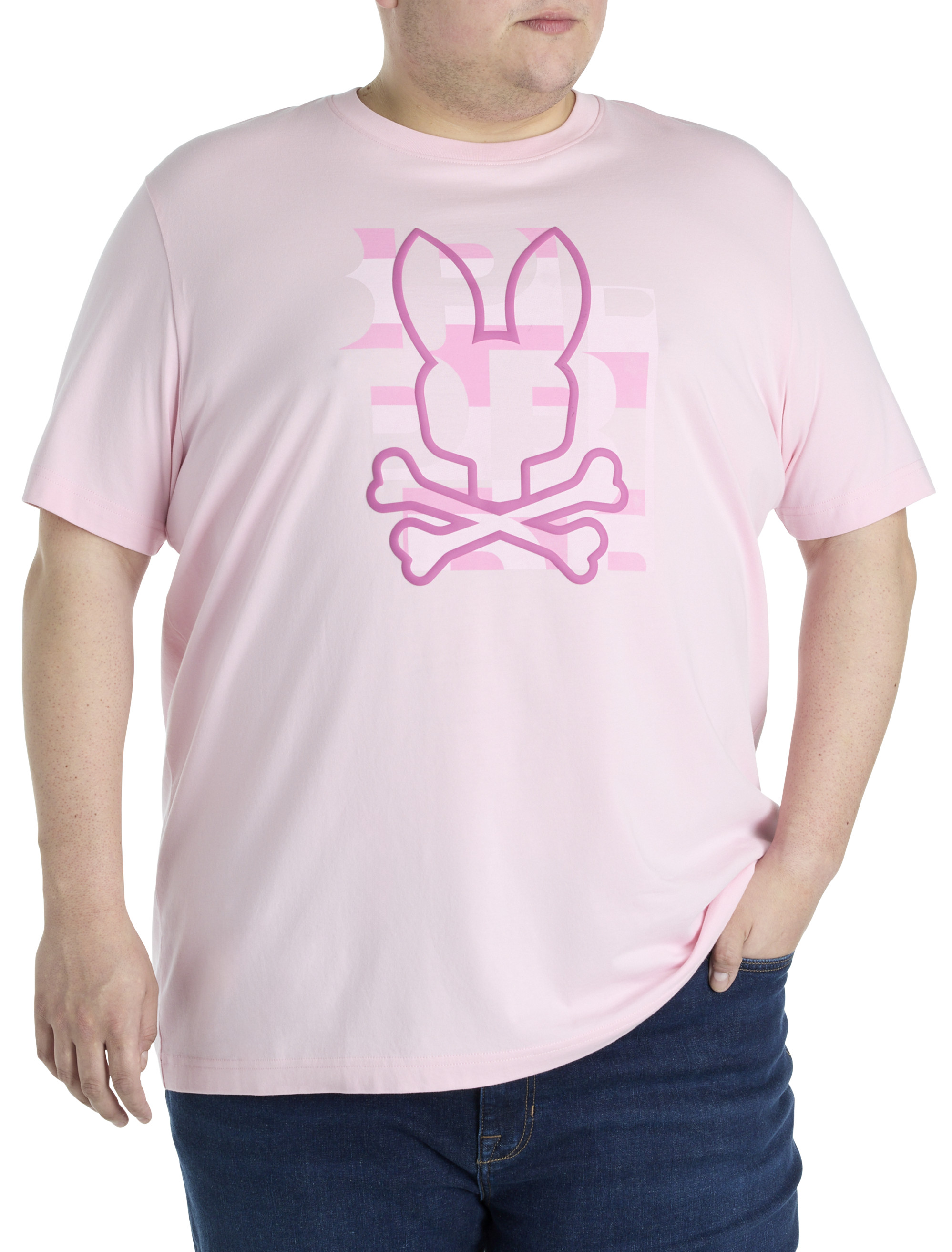 Big + Tall | Psycho Bunny Zealand Graphic Tee | DXL