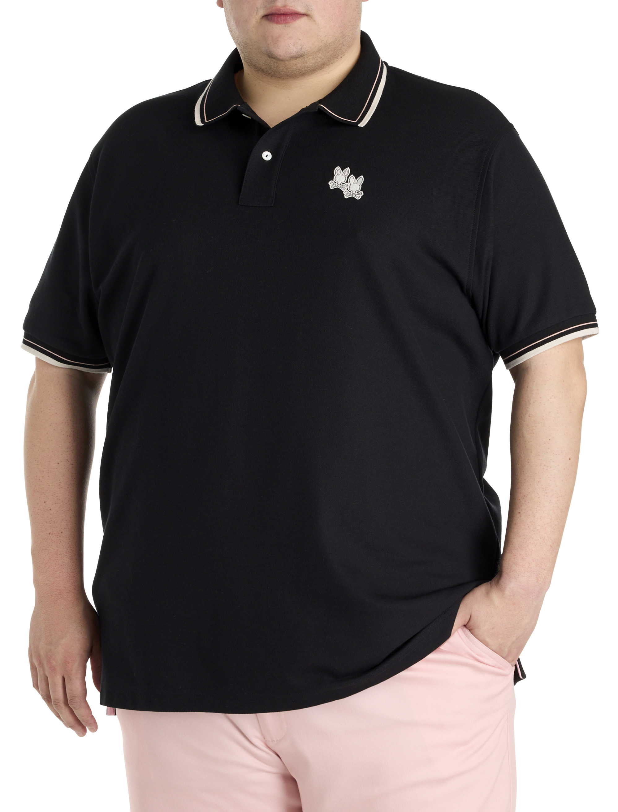 Big + Tall | Psycho Bunny Elliot Piqué Polo Shirt | DXL