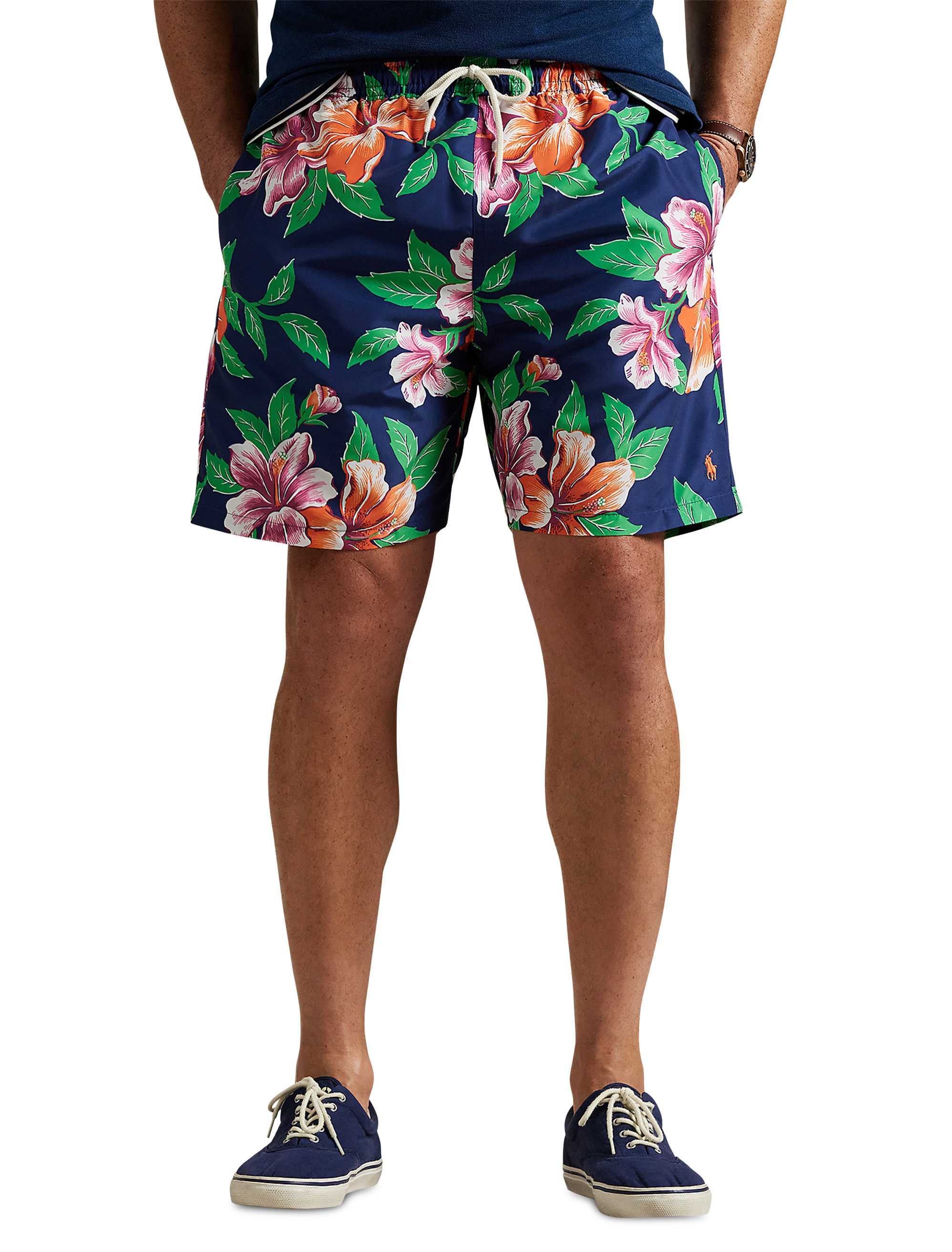 Big + Tall | Polo Ralph Lauren Traveler Classic Swim Trunks | DXL