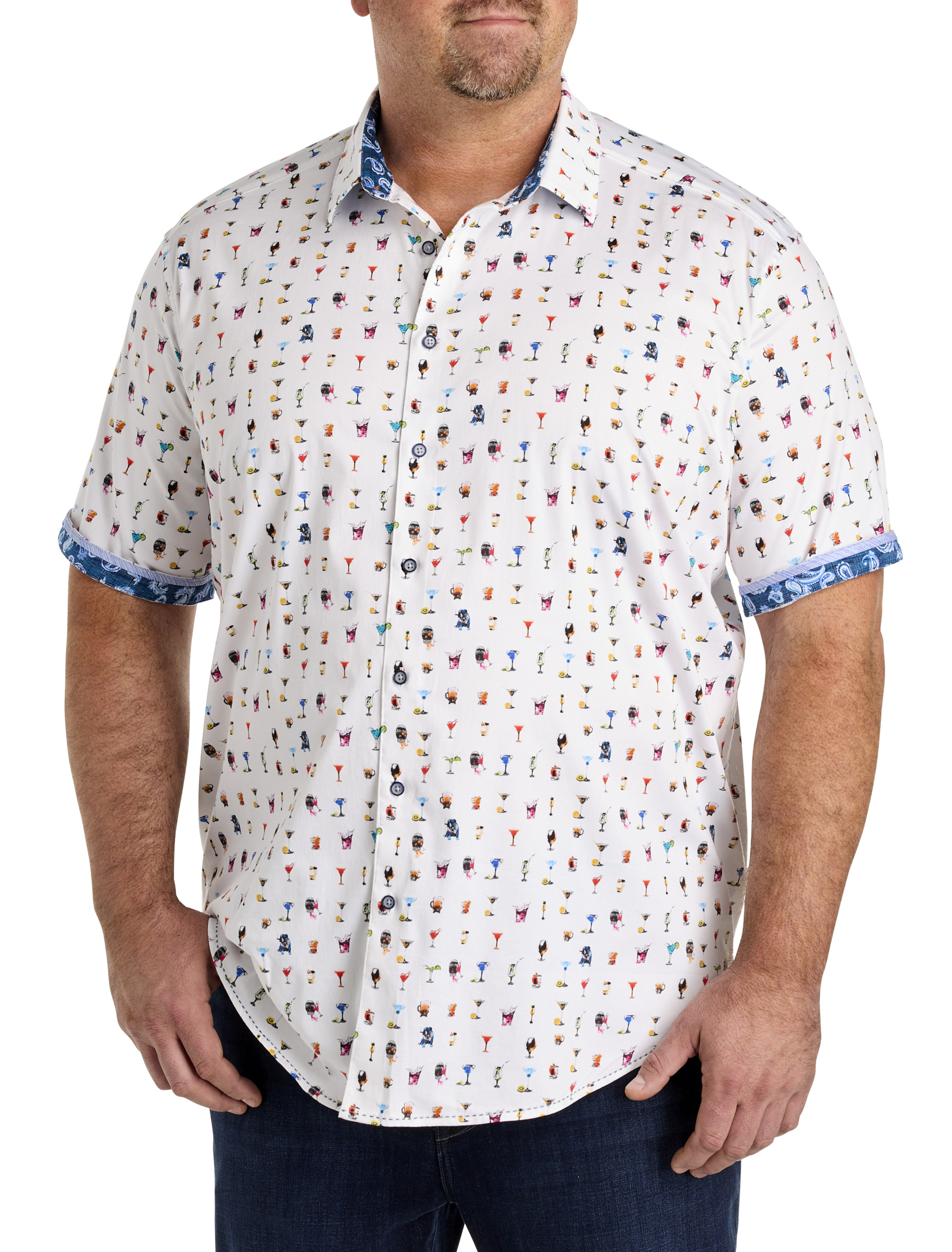 Big + Tall | Robert Graham Booze Cruz Sport Shirt | DXL