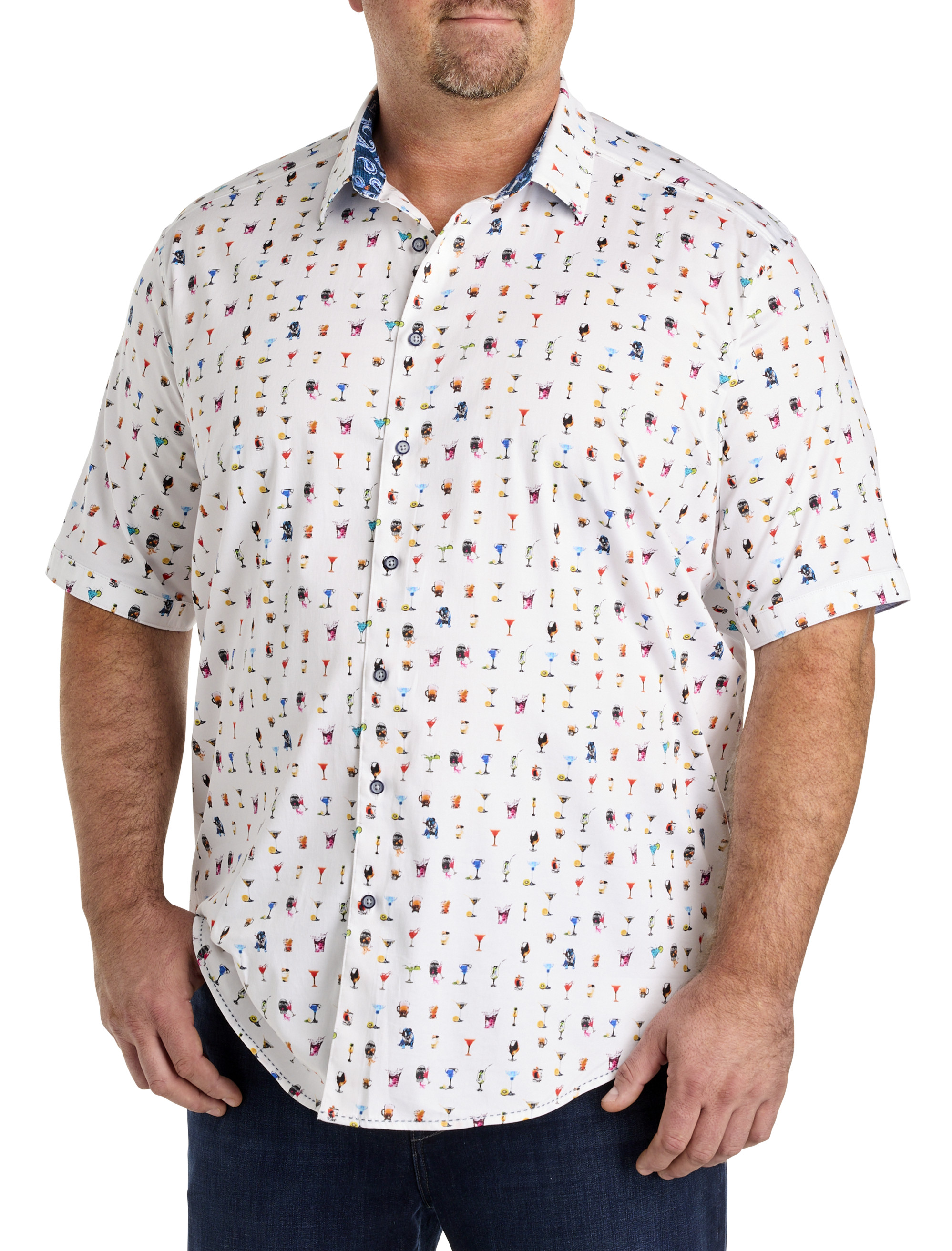 Big + Tall | Robert Graham Booze Cruz Sport Shirt | DXL