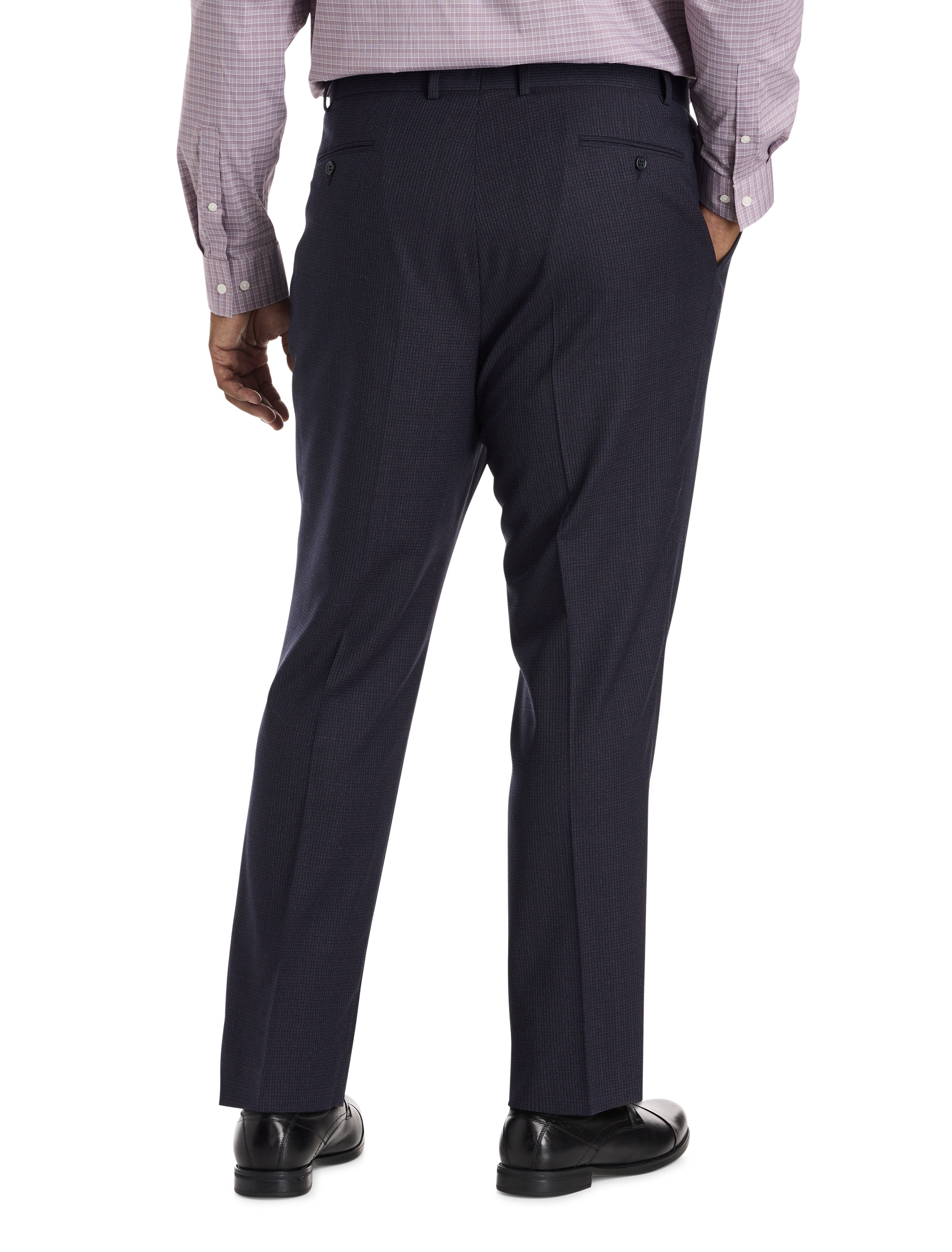 Big + Tall | JV Reflex Graph Check Suit Pants | DXL
