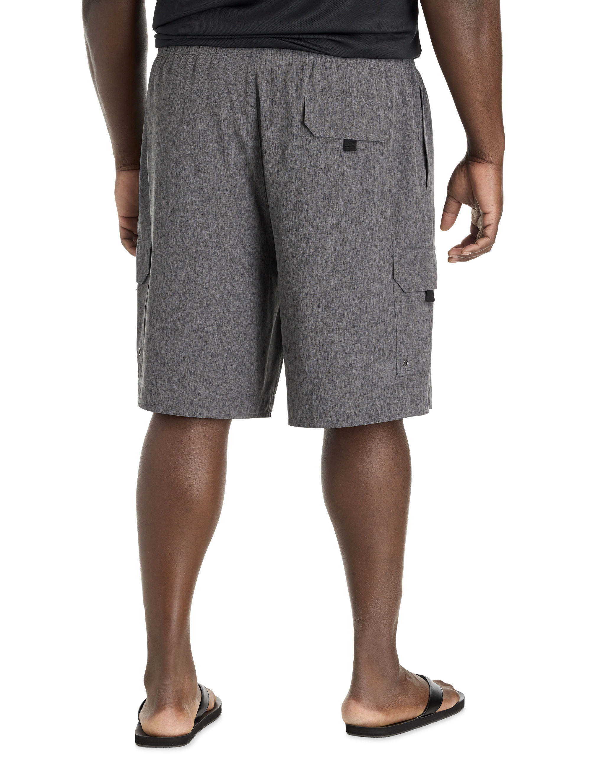 Big + Tall | Harbor Bay Cargo Stretch Swim Trunks | DXL