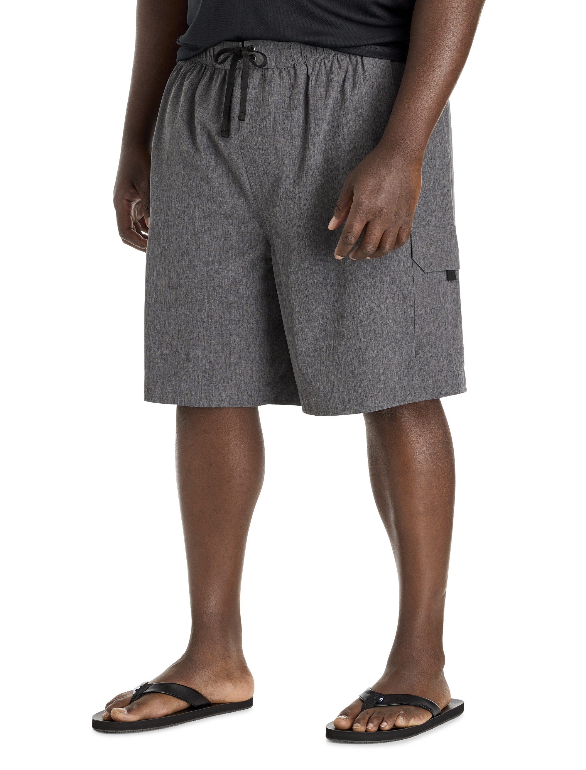 Big + Tall | Harbor Bay Cargo Stretch Swim Trunks | DXL