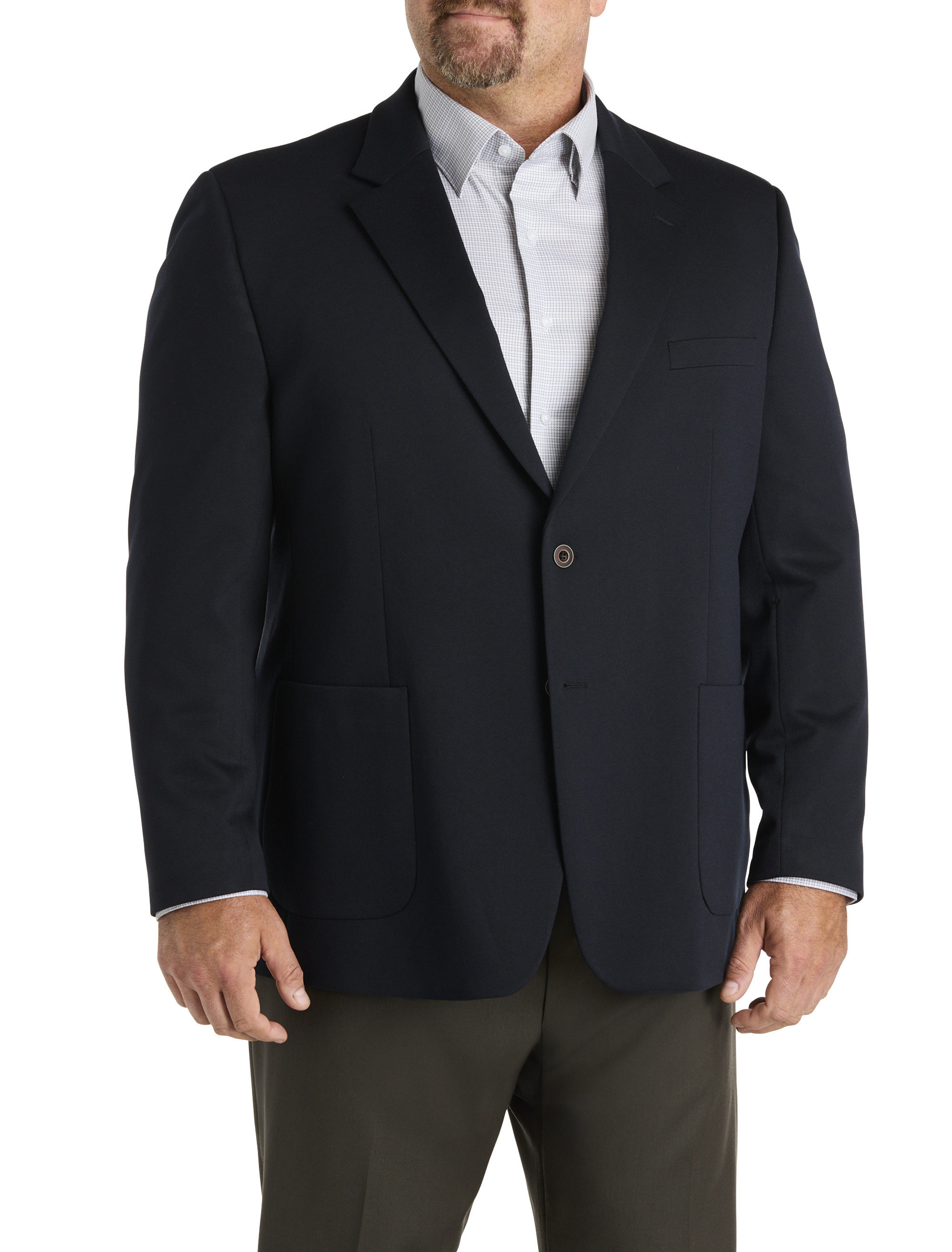 Big + Tall | JV Reflex Classic Knit Blazer | DXL