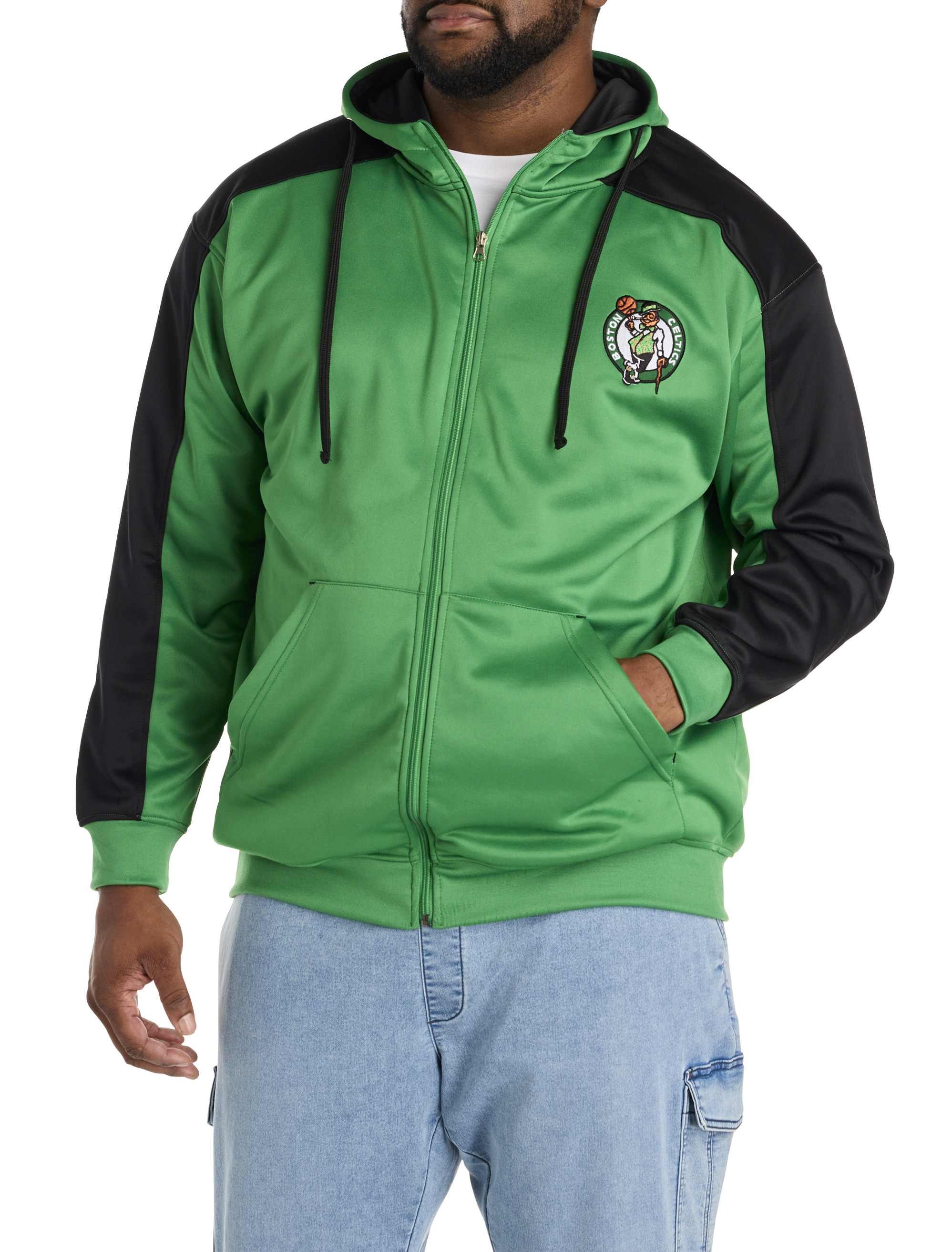Big + Tall | NBA Colorblocked Team Zip-Up Hoodie | DXL