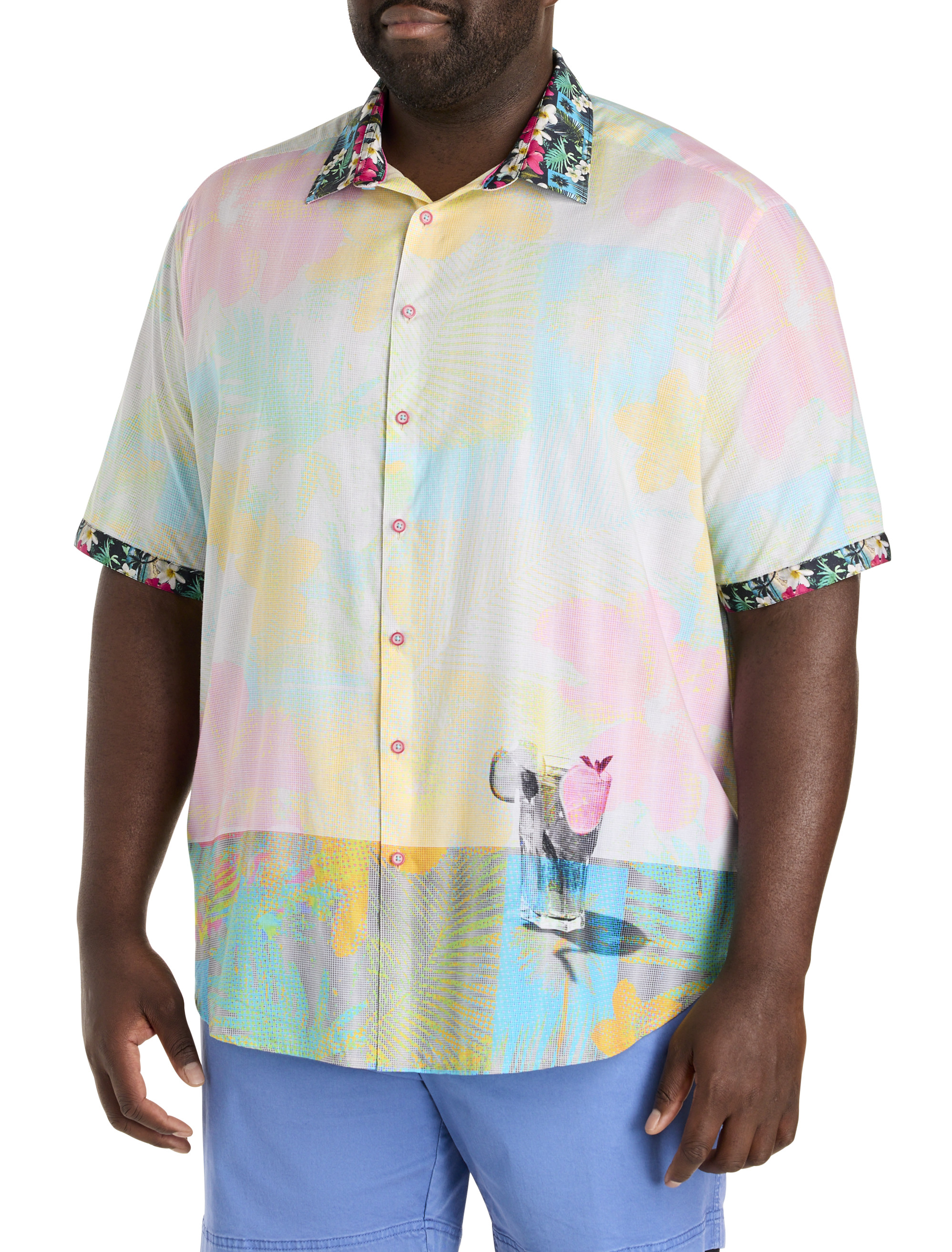 Big + Tall | Robert Graham Haze Sport Shirt | DXL
