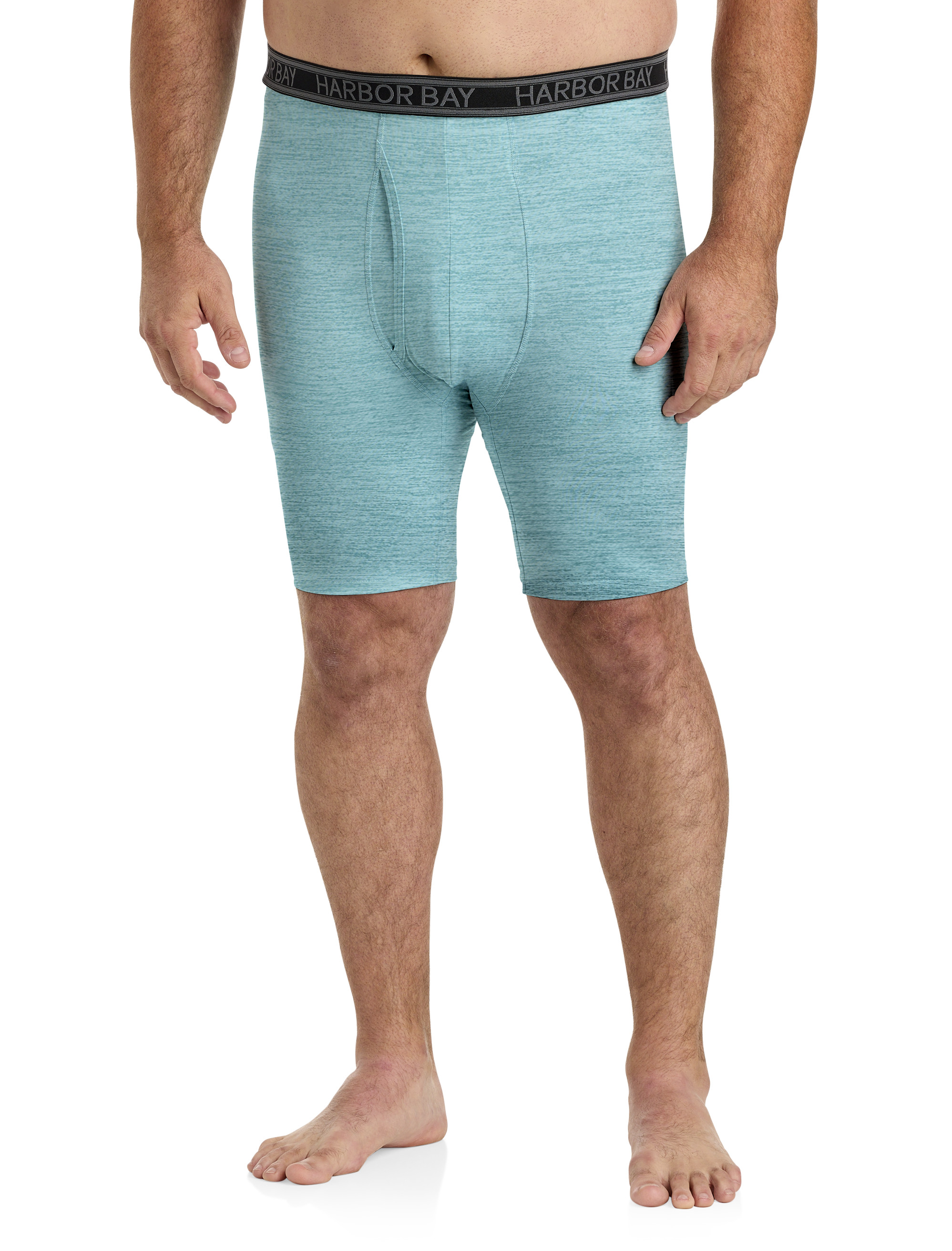 Big + Tall | Harbor Bay Solid Tech 7 Inch Boxer Brief | DXL