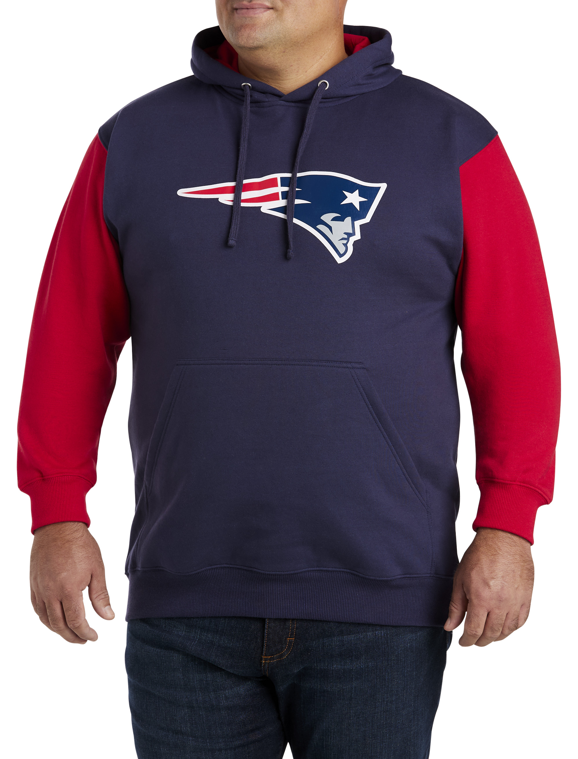 Big + Tall | NFL Colorblock Pullover Hoodie | DXL