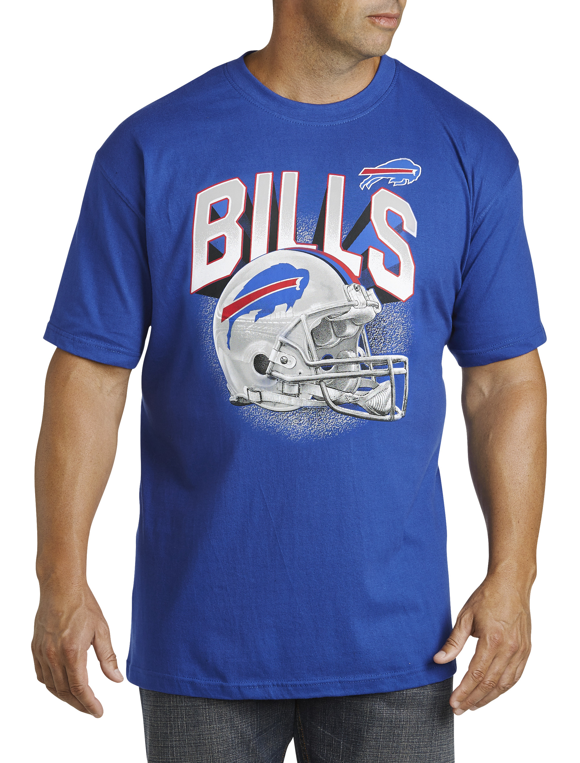 Big Tall Nfl Team Logo And Helmet Graphic Tee Dxl