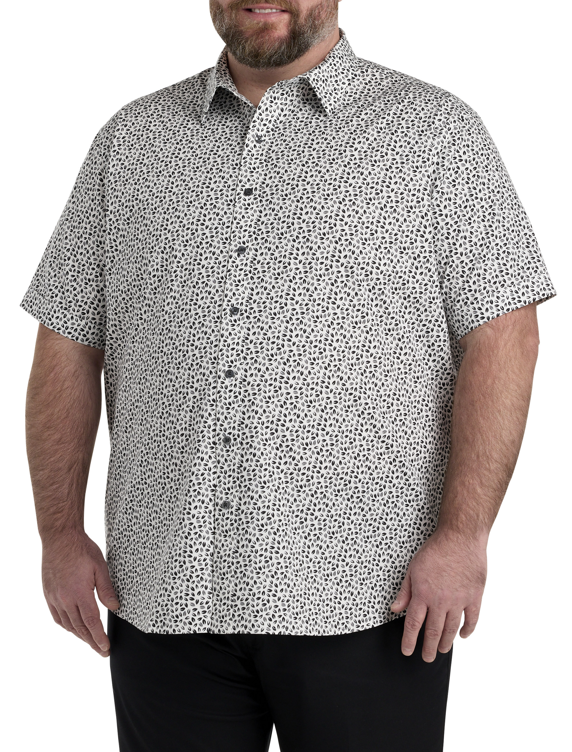 Big + Tall | Synrgy Geometric Print Sport Shirt | DXL