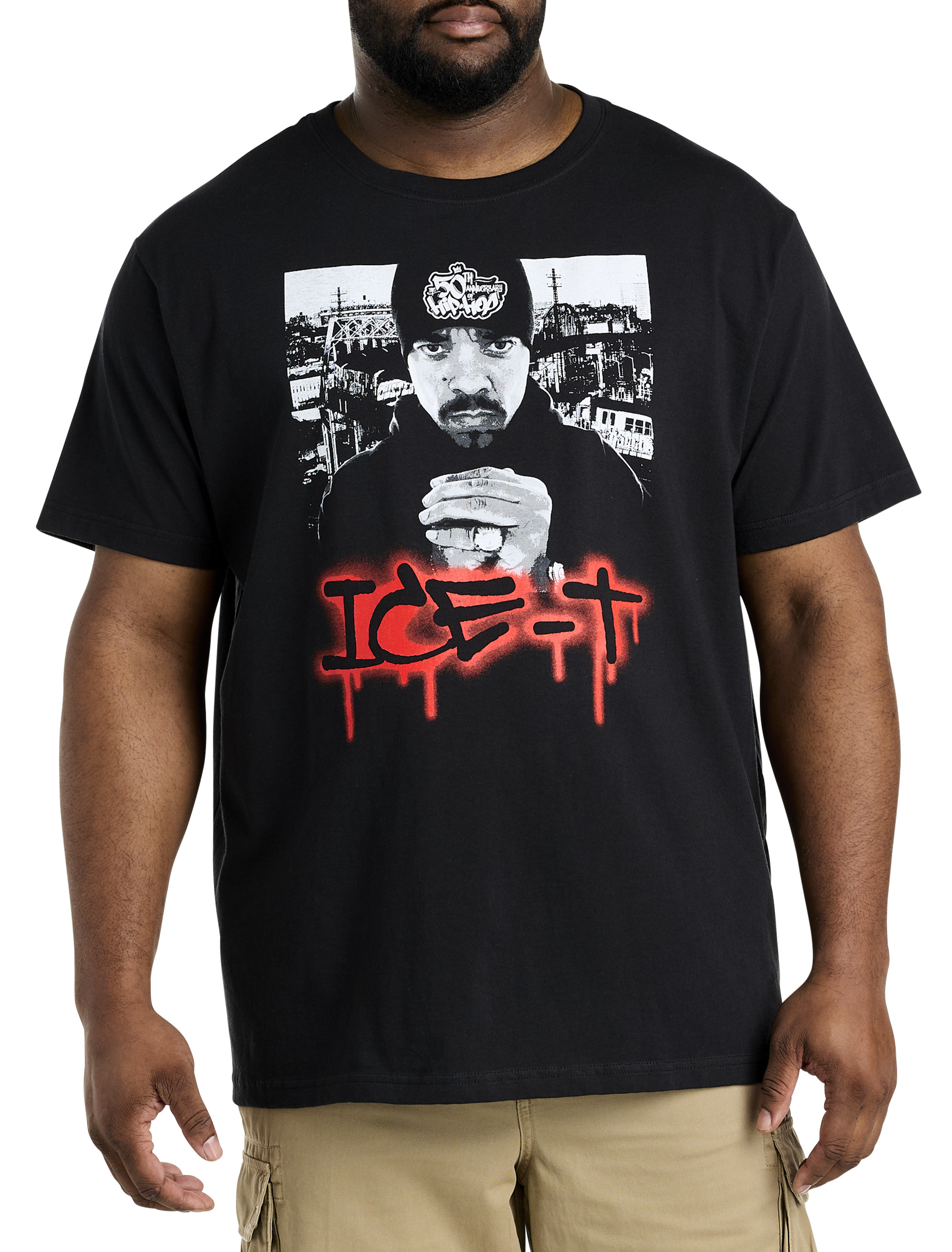 Big Tall True Nation Ice T Graphic Tee Dxl