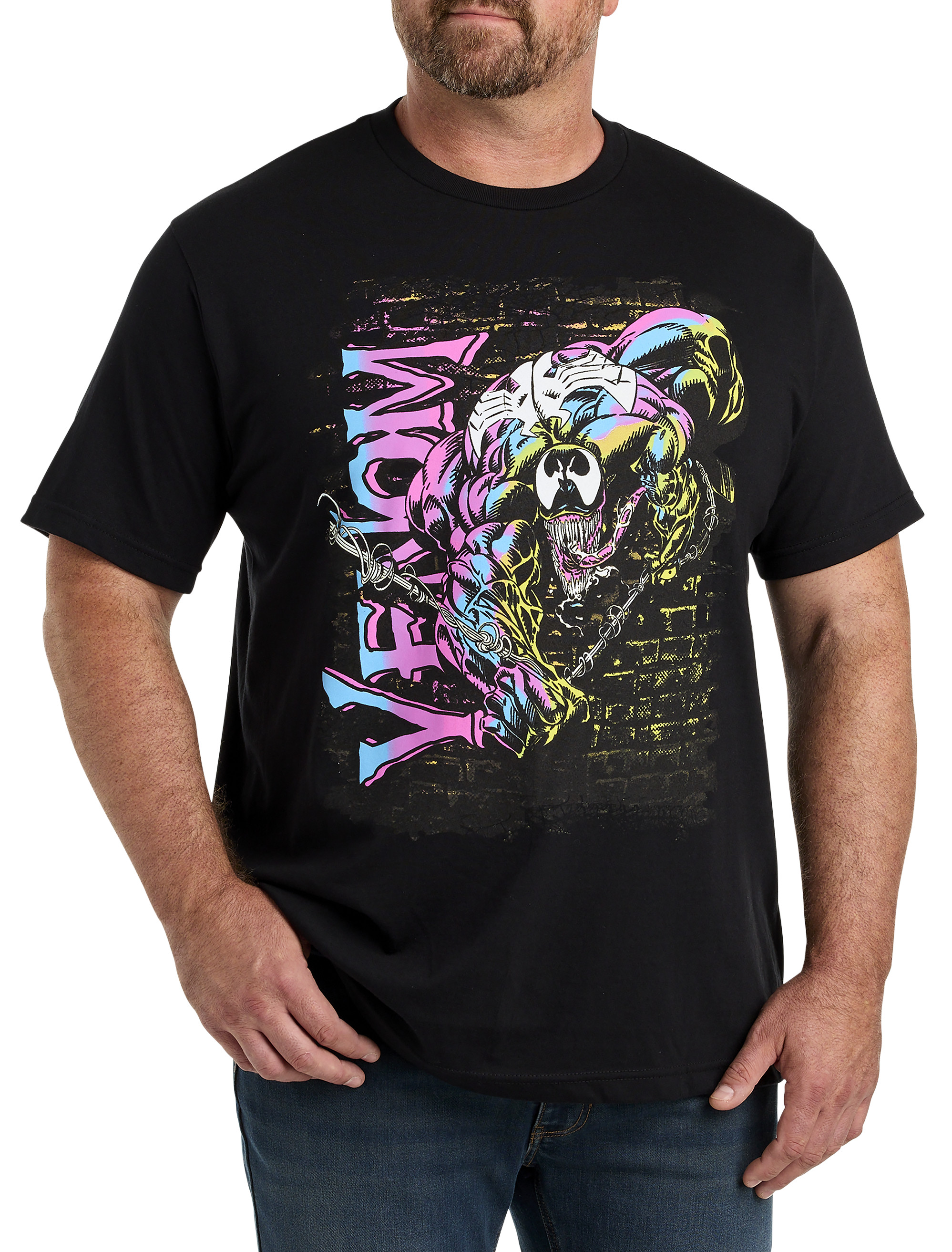 Big Tall True Nation Retro Venom Graphic Tee Dxl
