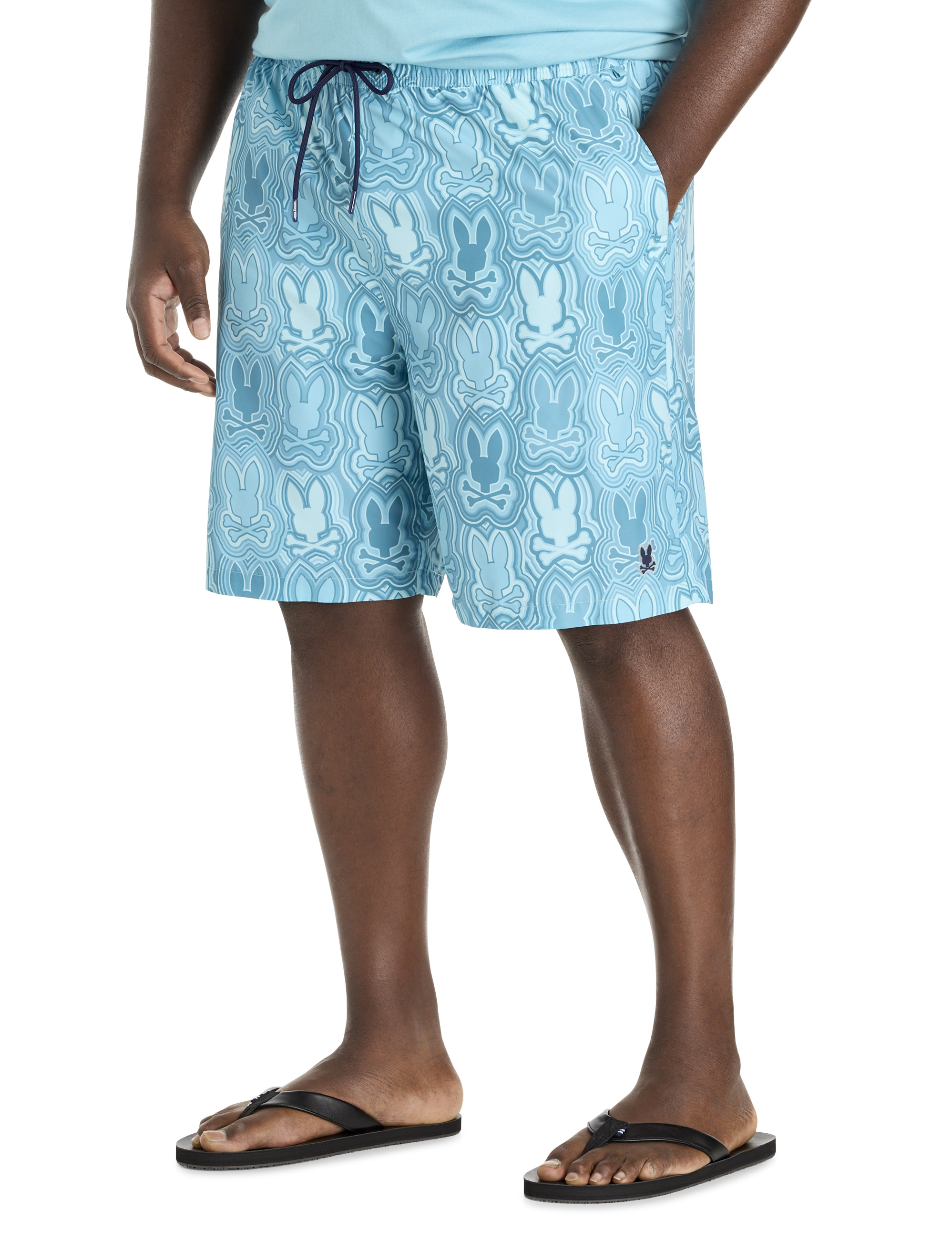 Big + Tall | Psycho Bunny Chuck Swim Trunks | DXL