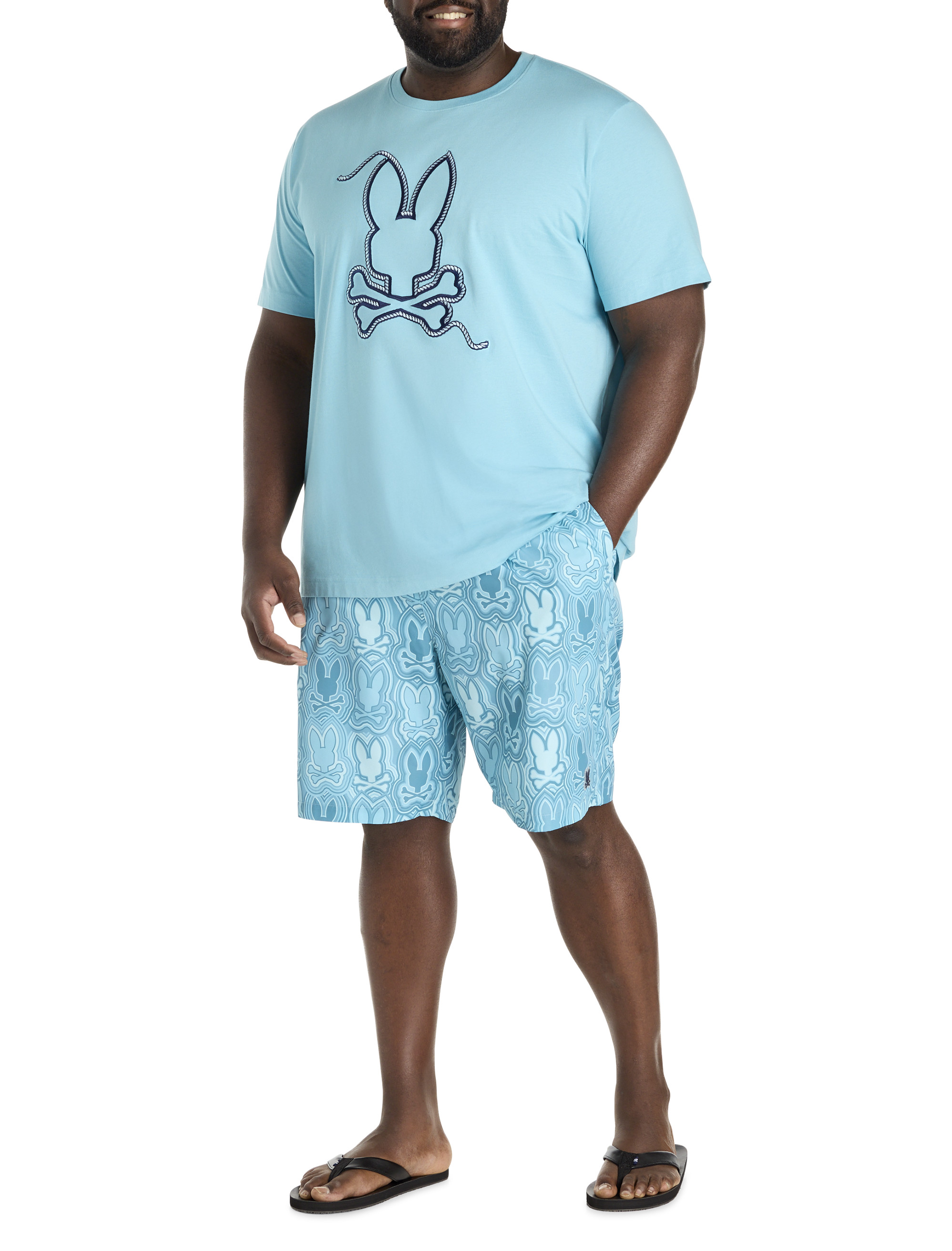 Big + Tall | Psycho Bunny Cyrus Graphic Tee | DXL
