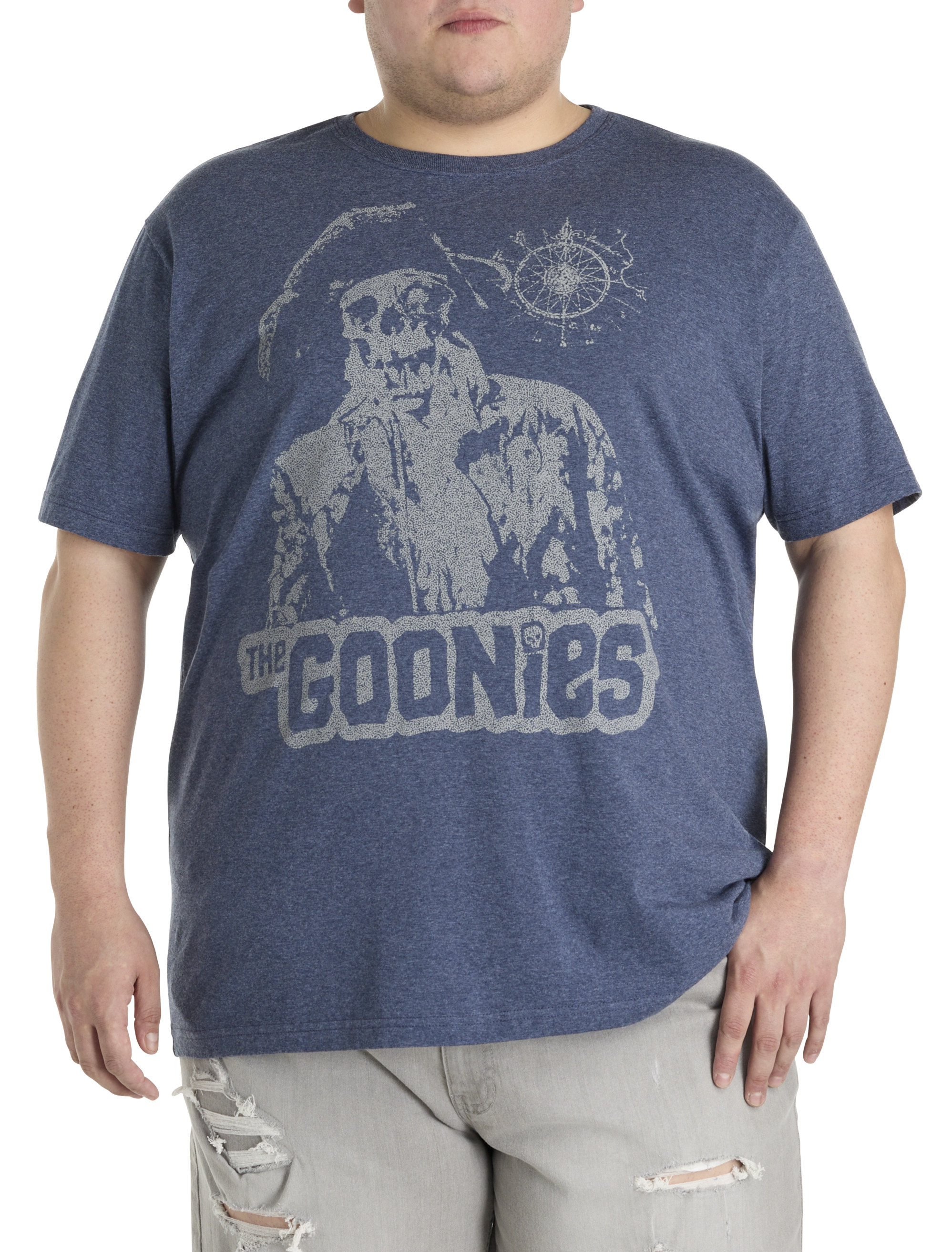 Big + Tall | True Nation Goonies Skeleton Graphic Tee | DXL