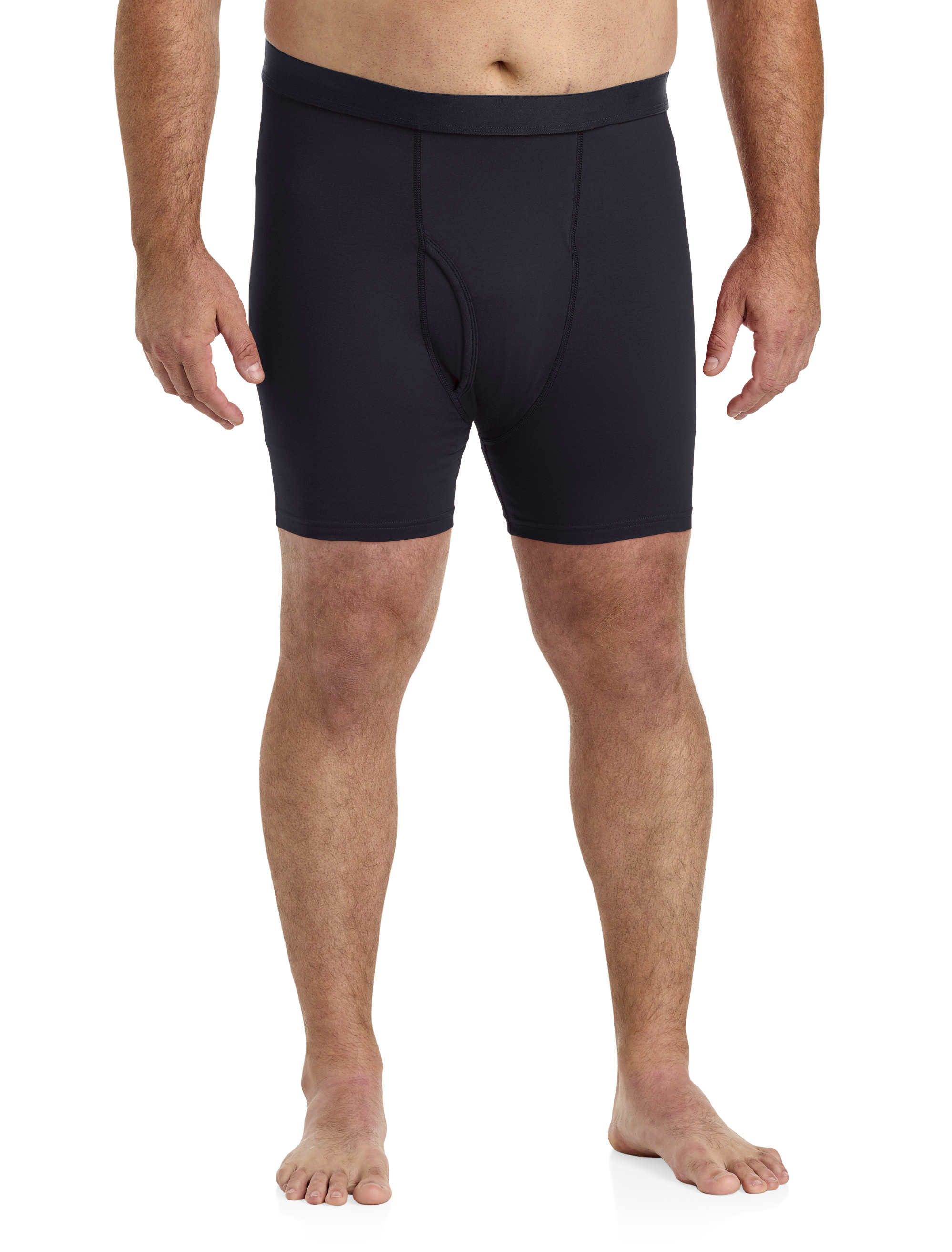 Big + Tall | Harbor Bay 3-pk Active Stretch 4 Inch Boxer Briefs | DXL