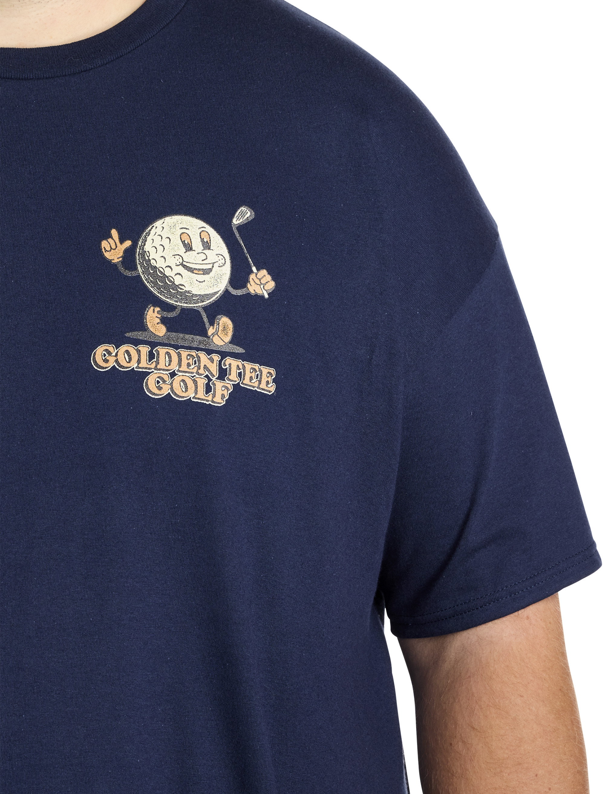 Big + Tall | True Nation Golden Tee Golf Graphic Tee | DXL