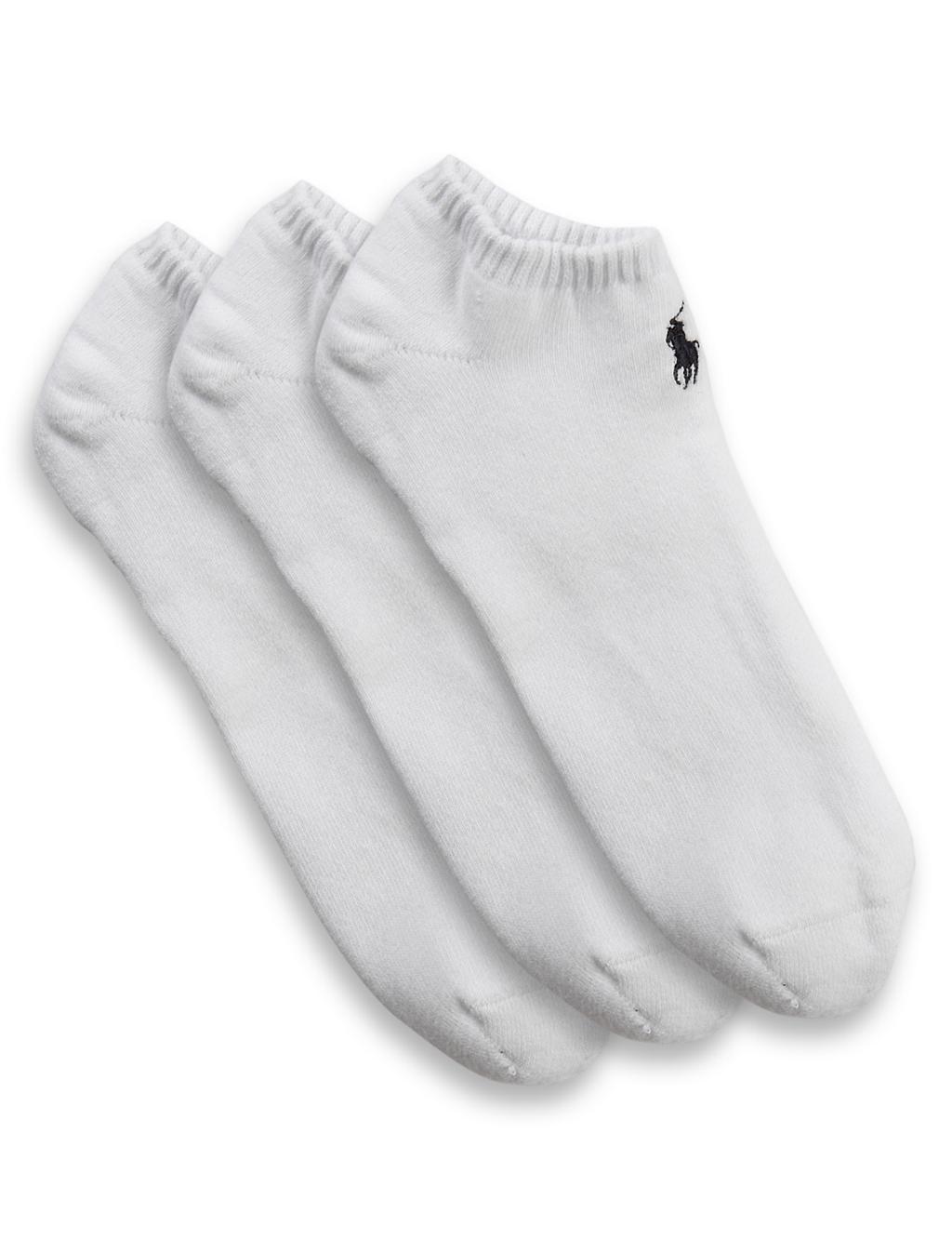 Big + Tall | Polo Ralph Lauren 3-pk Classic Sport Ped Socks Big + Tall | Polo Ralph Lauren 3-pk Classic Sport Ped Socks
